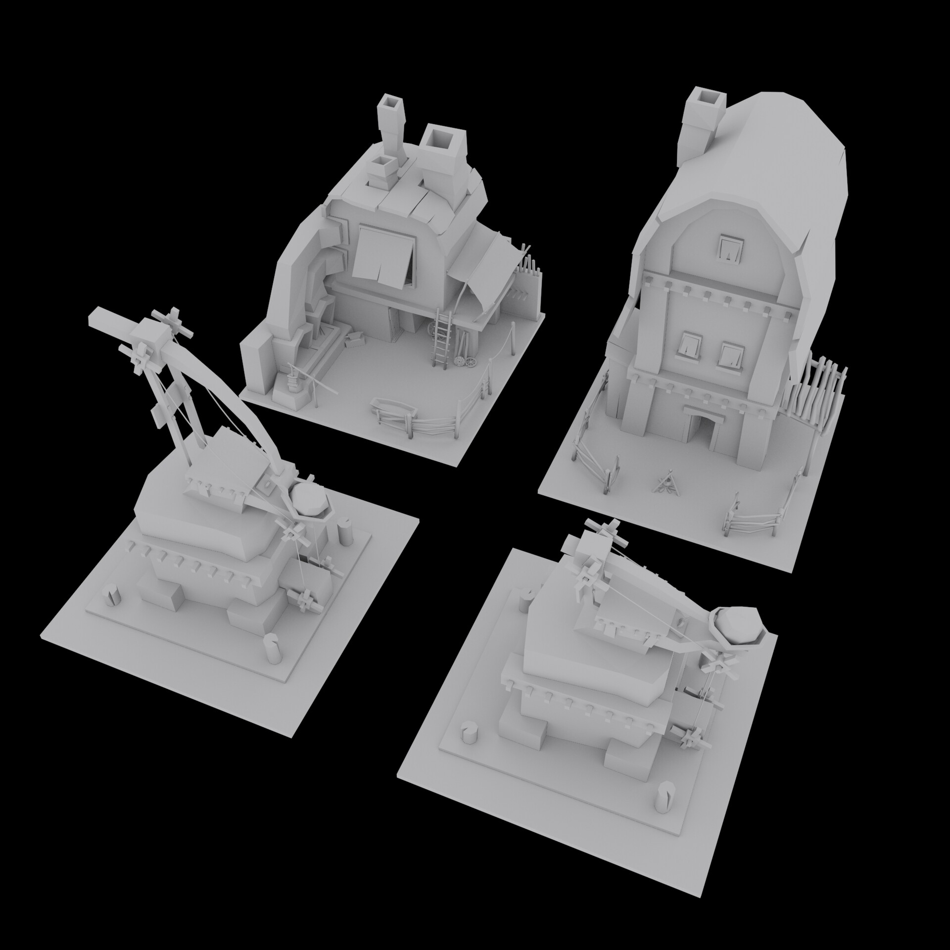 ArtStation - 3D Game Modeling