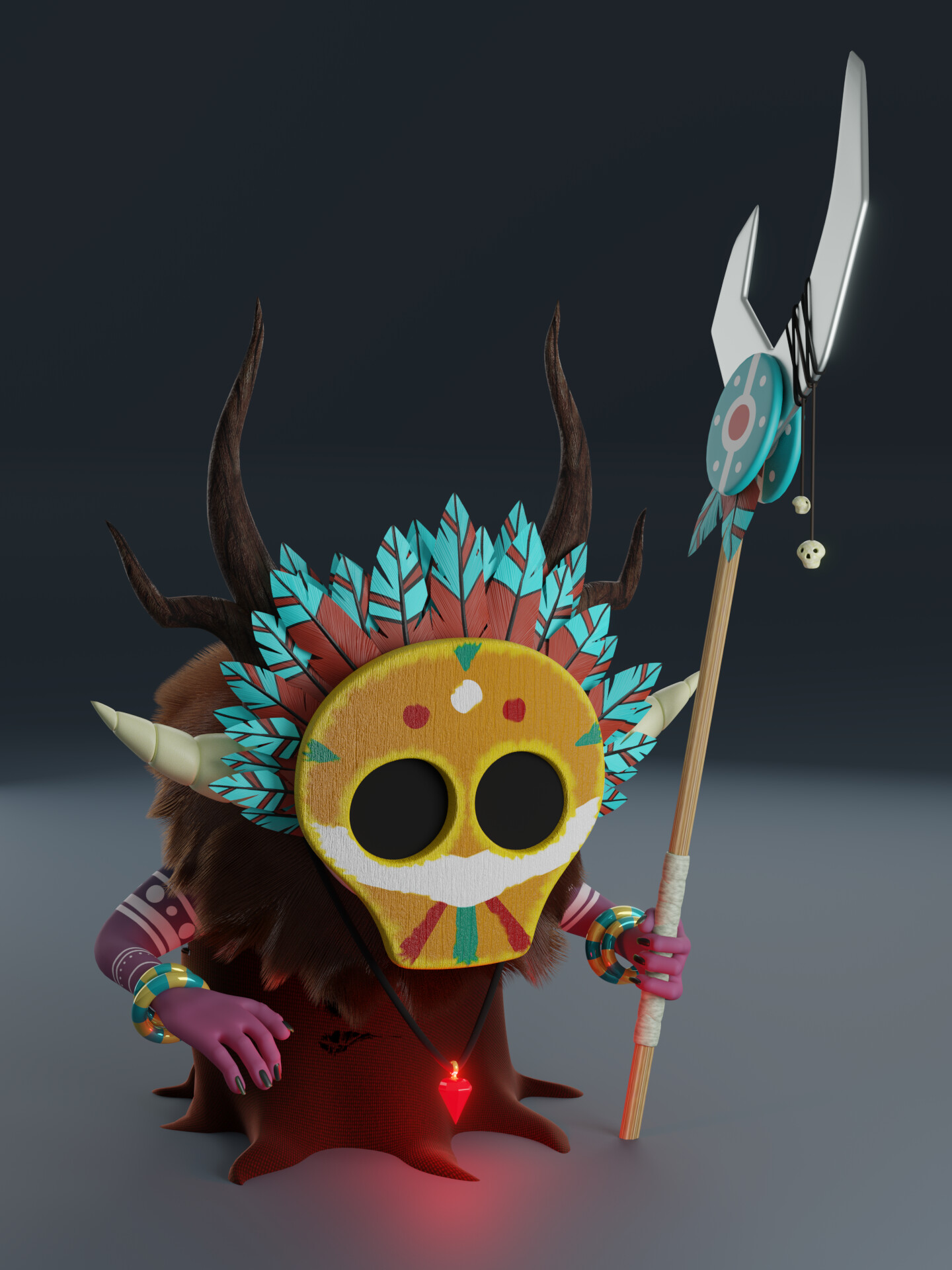 ArtStation - Forest shaman