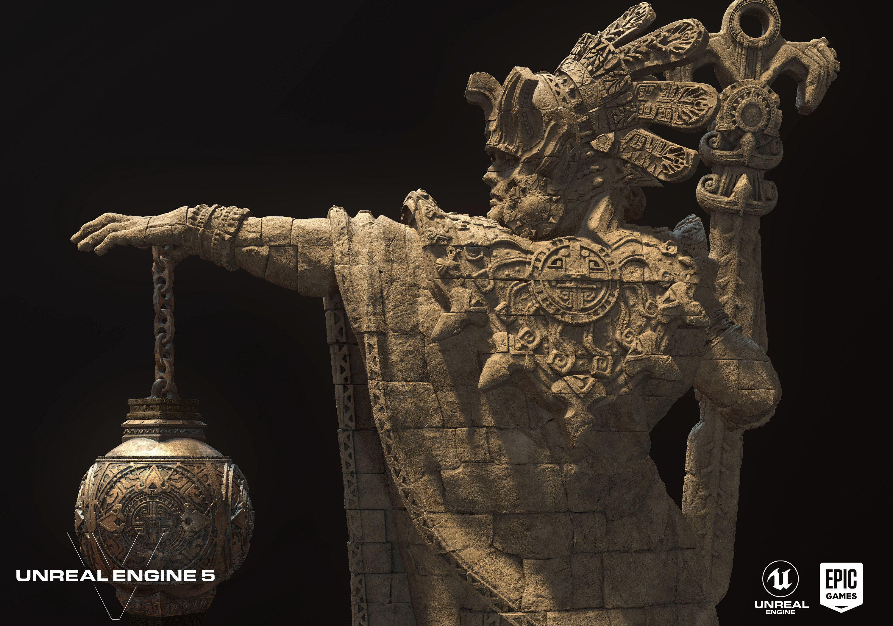 Mold3D Studio - Unreal Engine 5 Demo: Statues