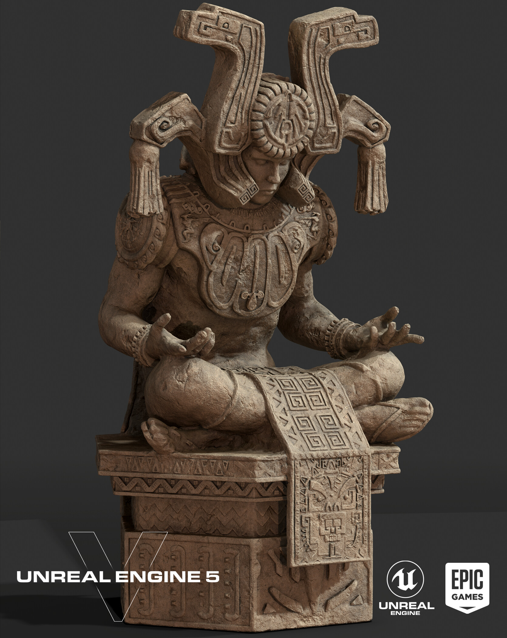 Mold3D Studio - Unreal Engine 5 Demo: Statues