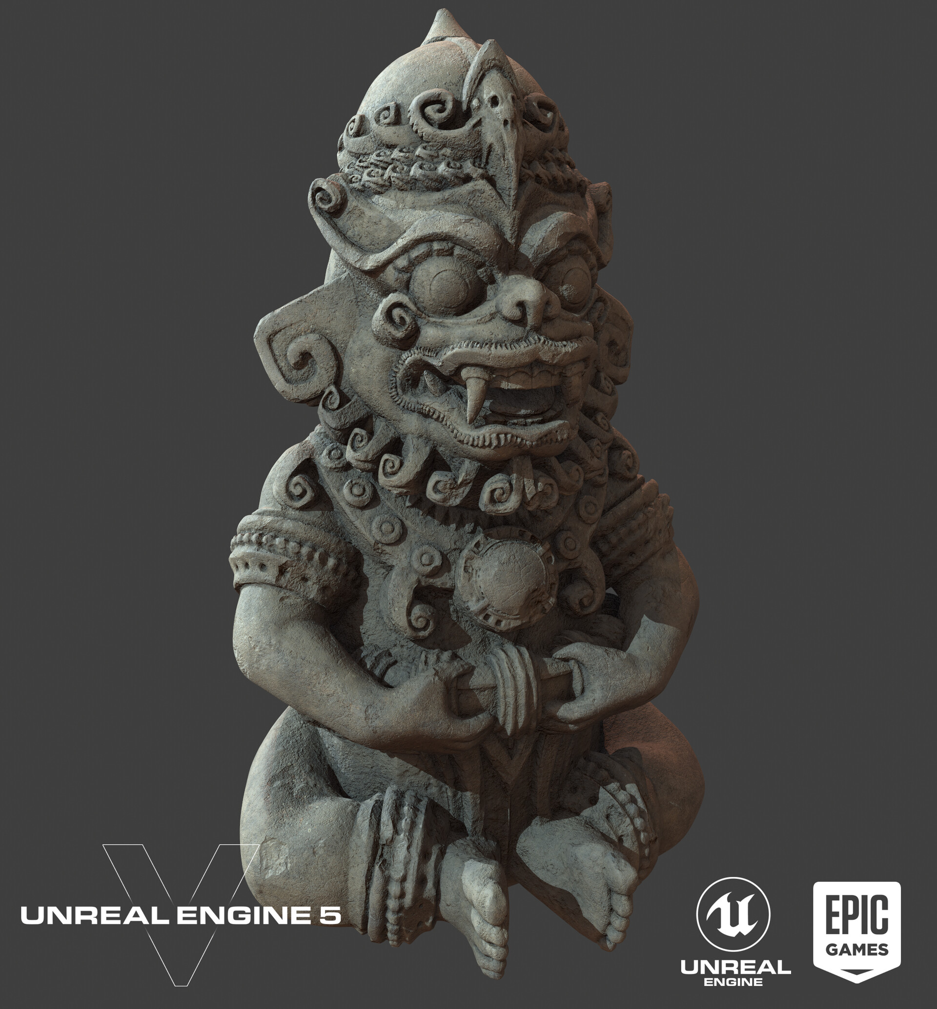 Mold3D Studio - Unreal Engine 5 Demo: Statues