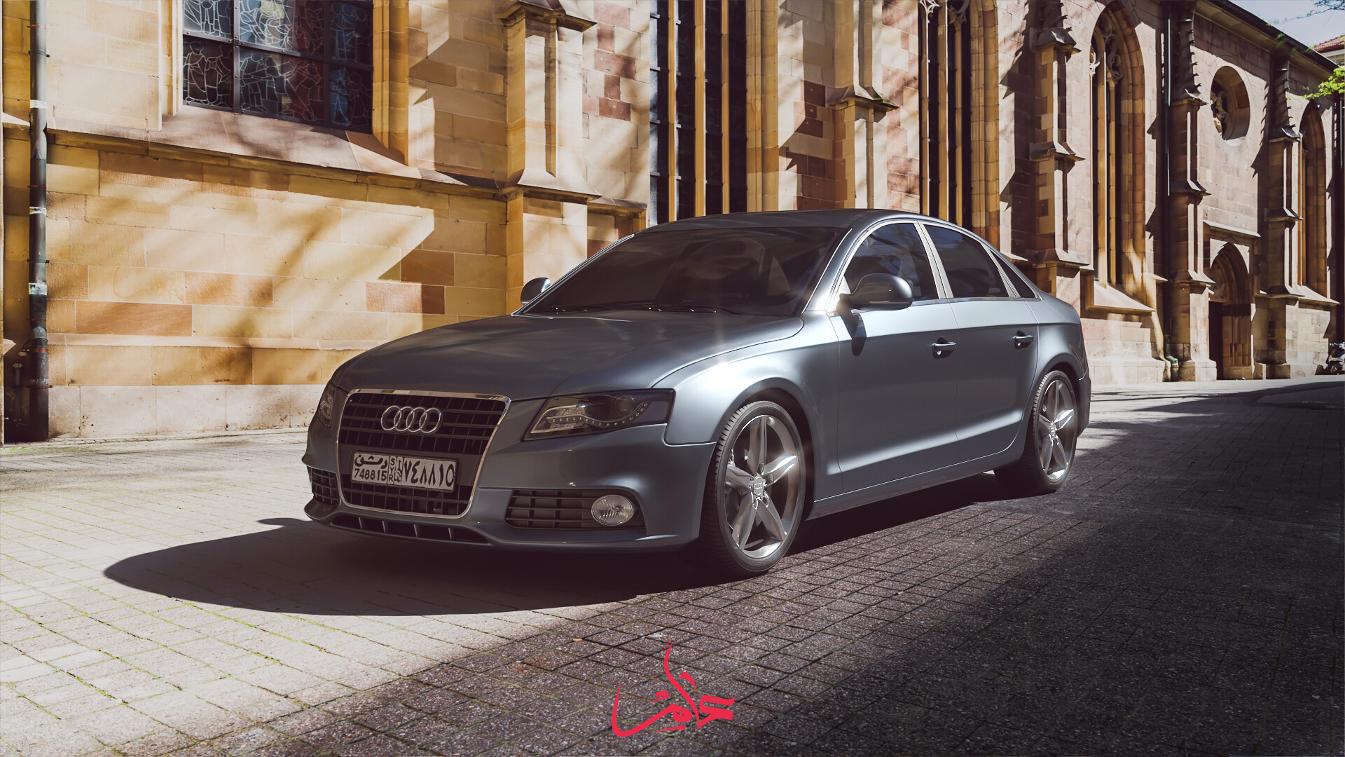 ArtStation - Audi car | Advanced v-ray rendering