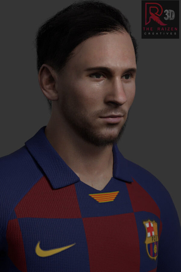 RAIZEN ROBERT - Lionel Messi 3D 2020 Updation