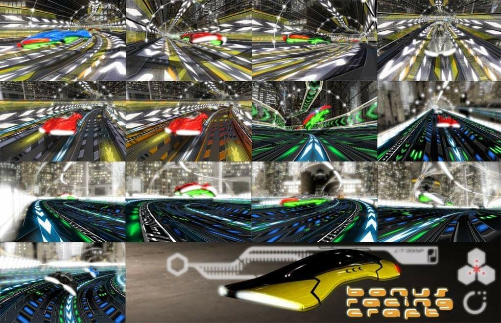 ArtStation - Hover racing games