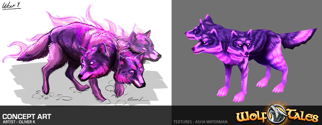 Oliver Kriel - Mobile Game - Wolf Tales