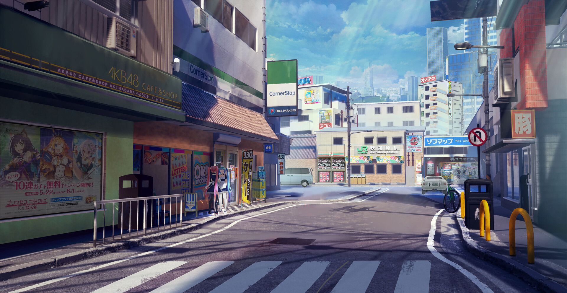 ArtStation - 秋叶原站