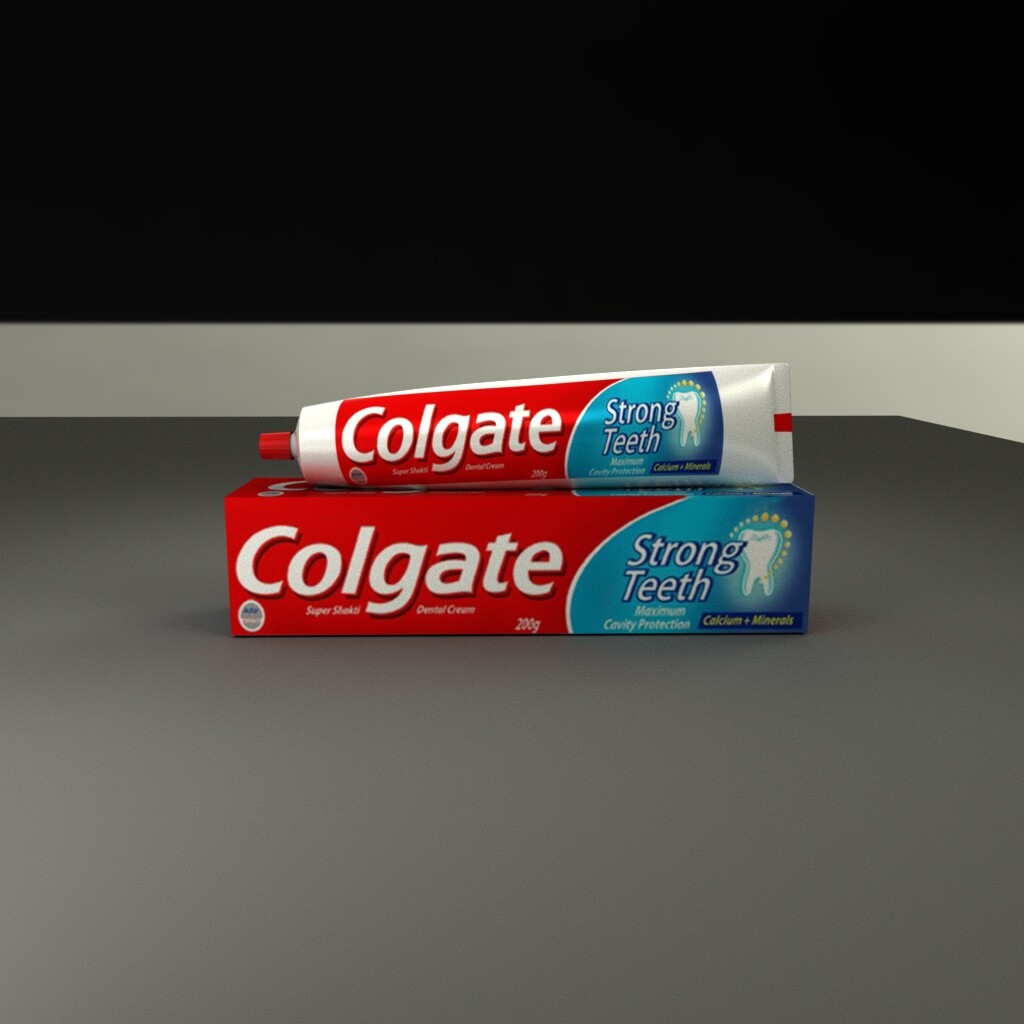 ArtStation - Toothpaste