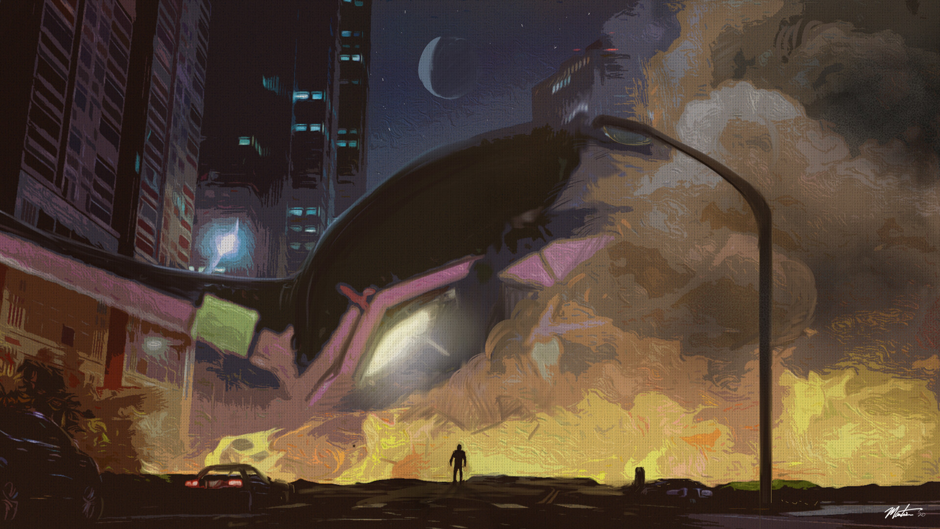 ArtStation - EVA - 01 - Something From A Dream