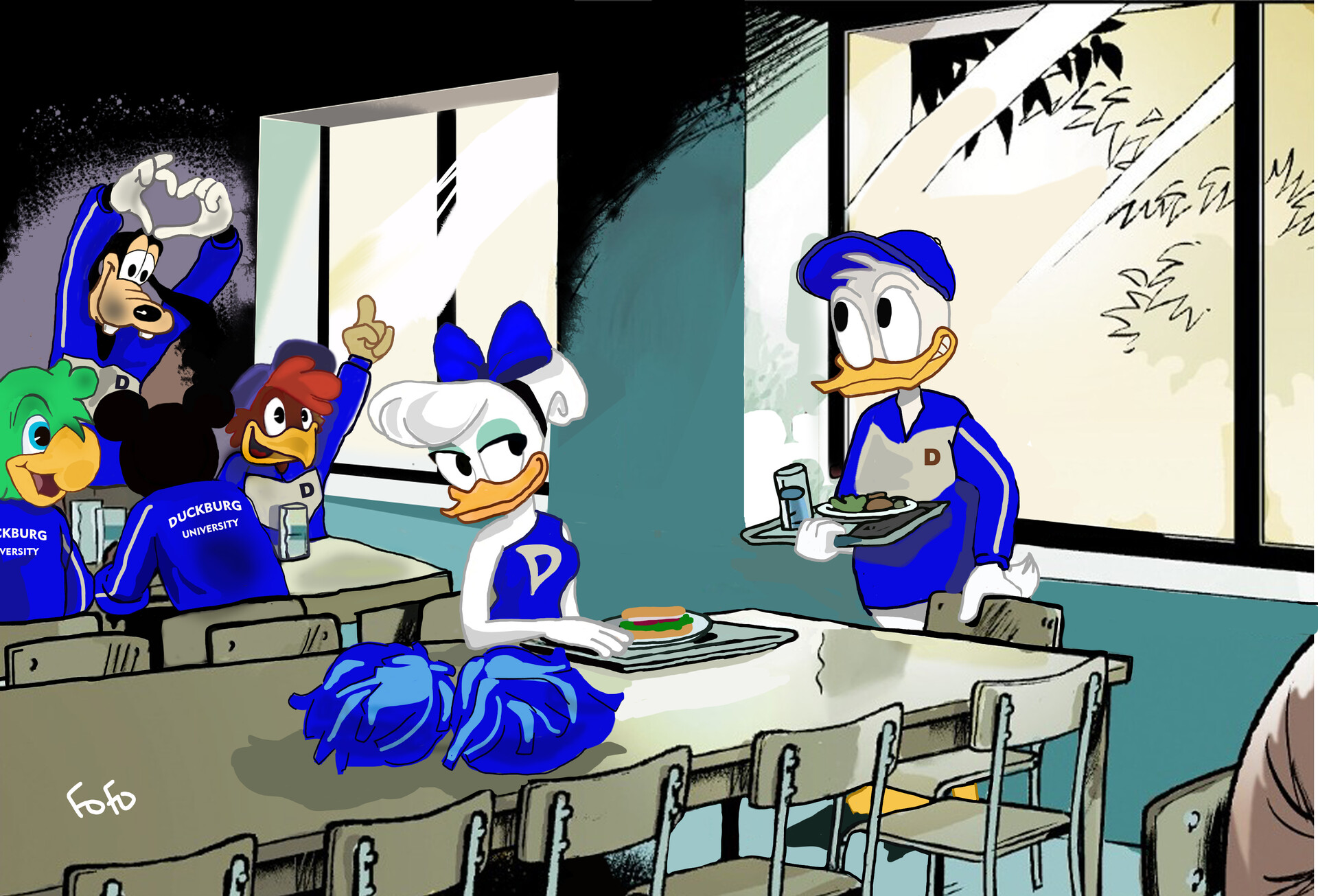 ArtStation - Duckburg University