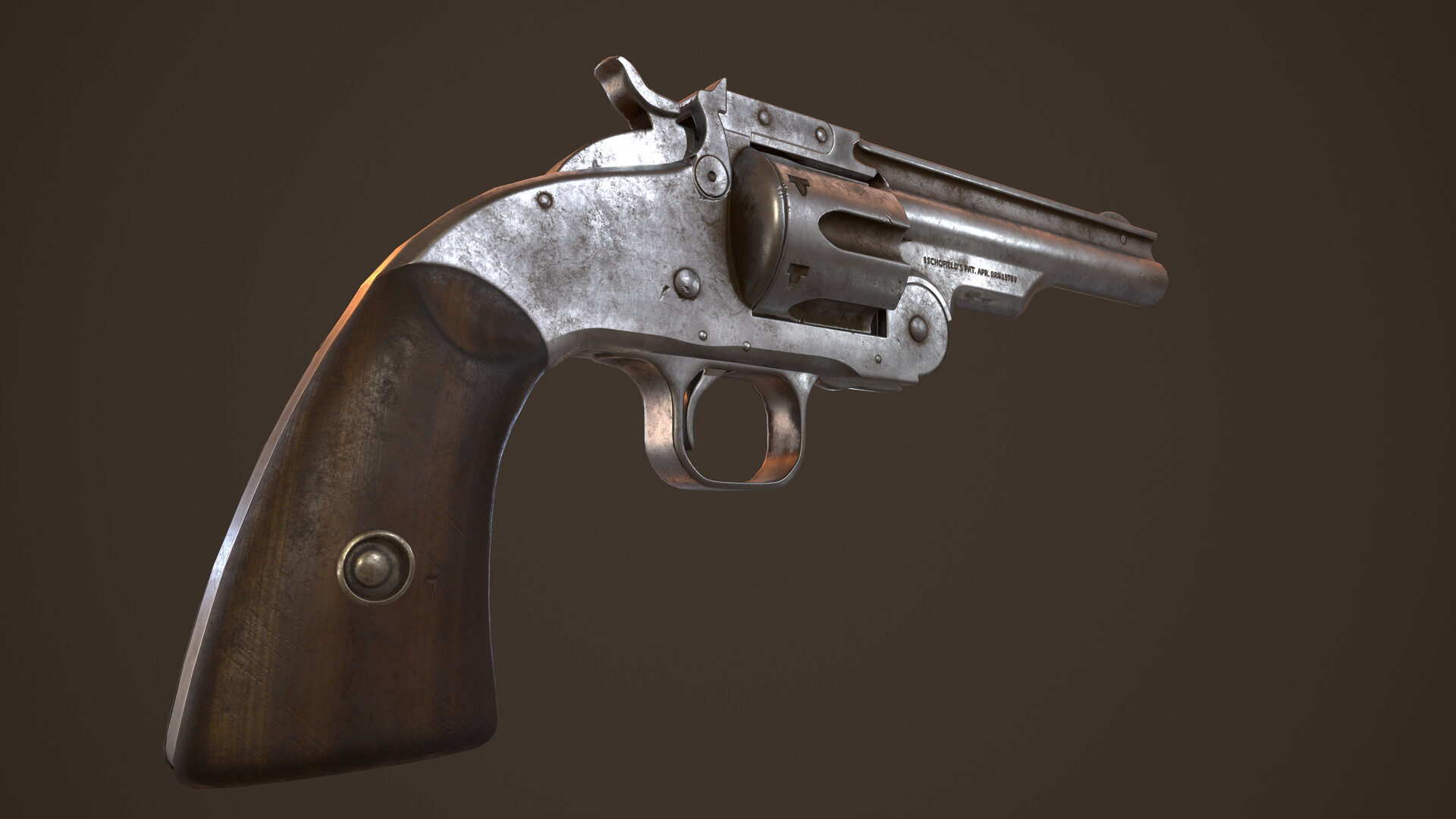 Amon Kalagin - Smith & Wesson Model 3 Schofield Revolver