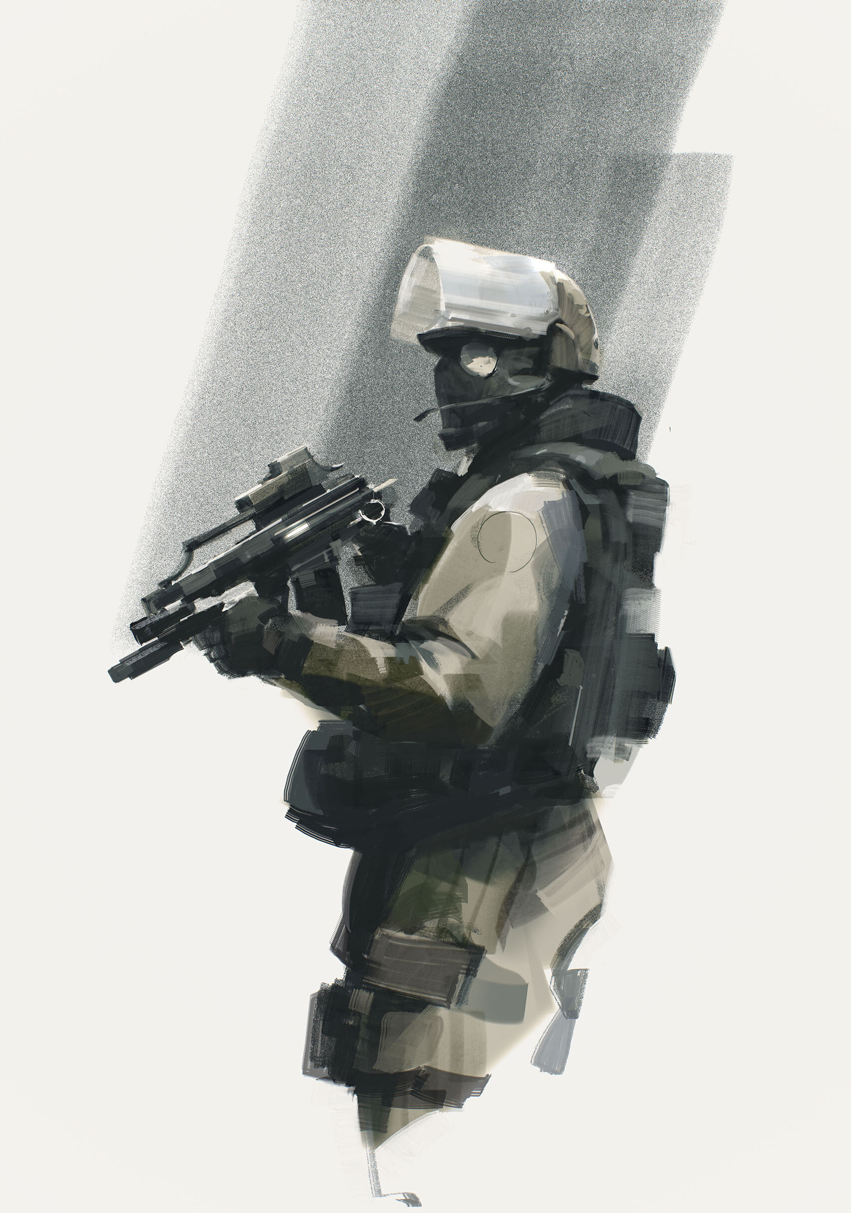 ArtStation - SWAT and recent sketches and process