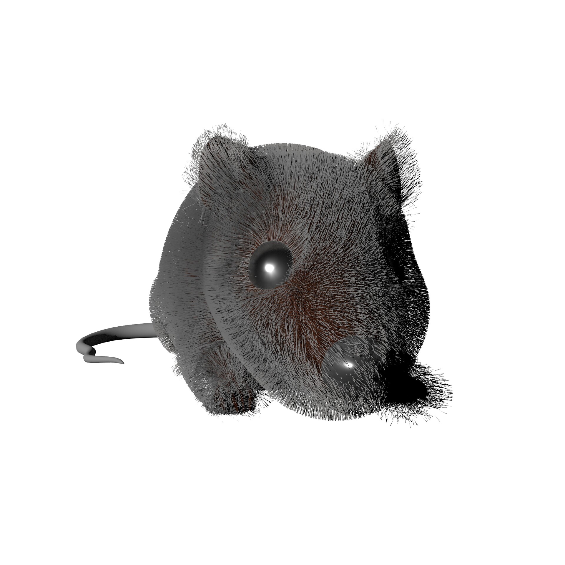 ArtStation - Field Mouse - Poly model