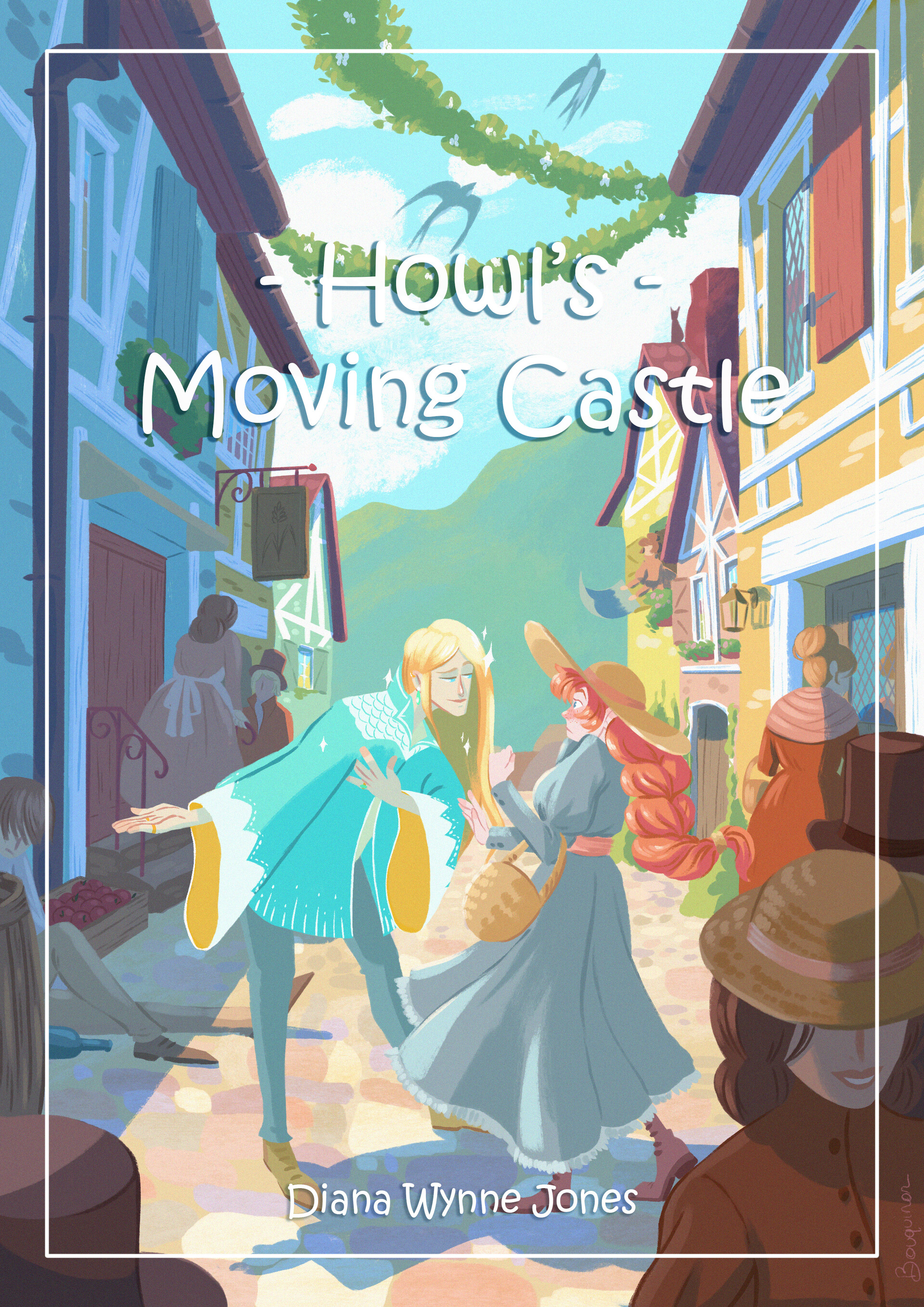 ArtStation - Howl's Moving Castle Book Illustration