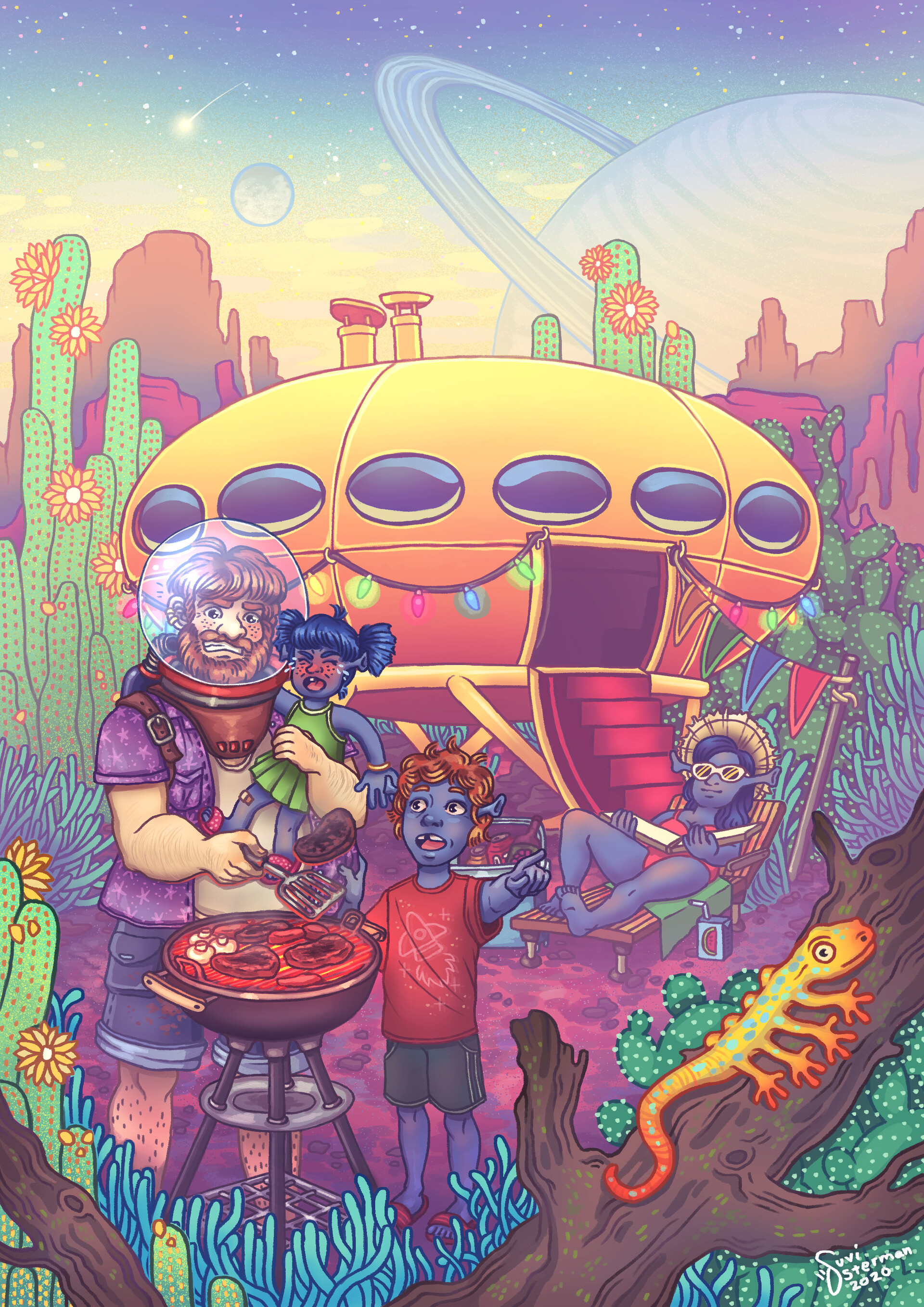 ArtStation - Space Caravanners