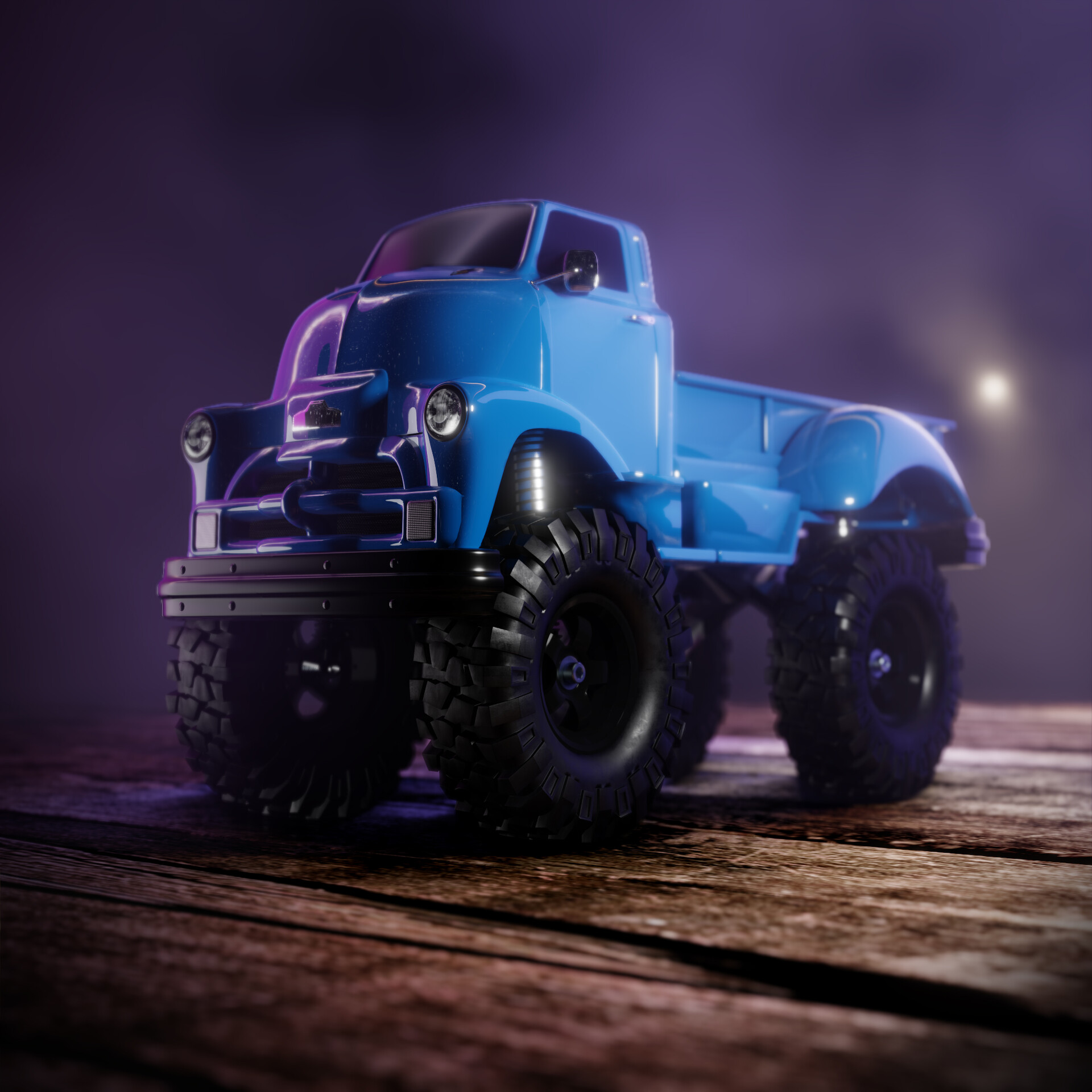 ArtStation - RC Chevrolet COE Concept