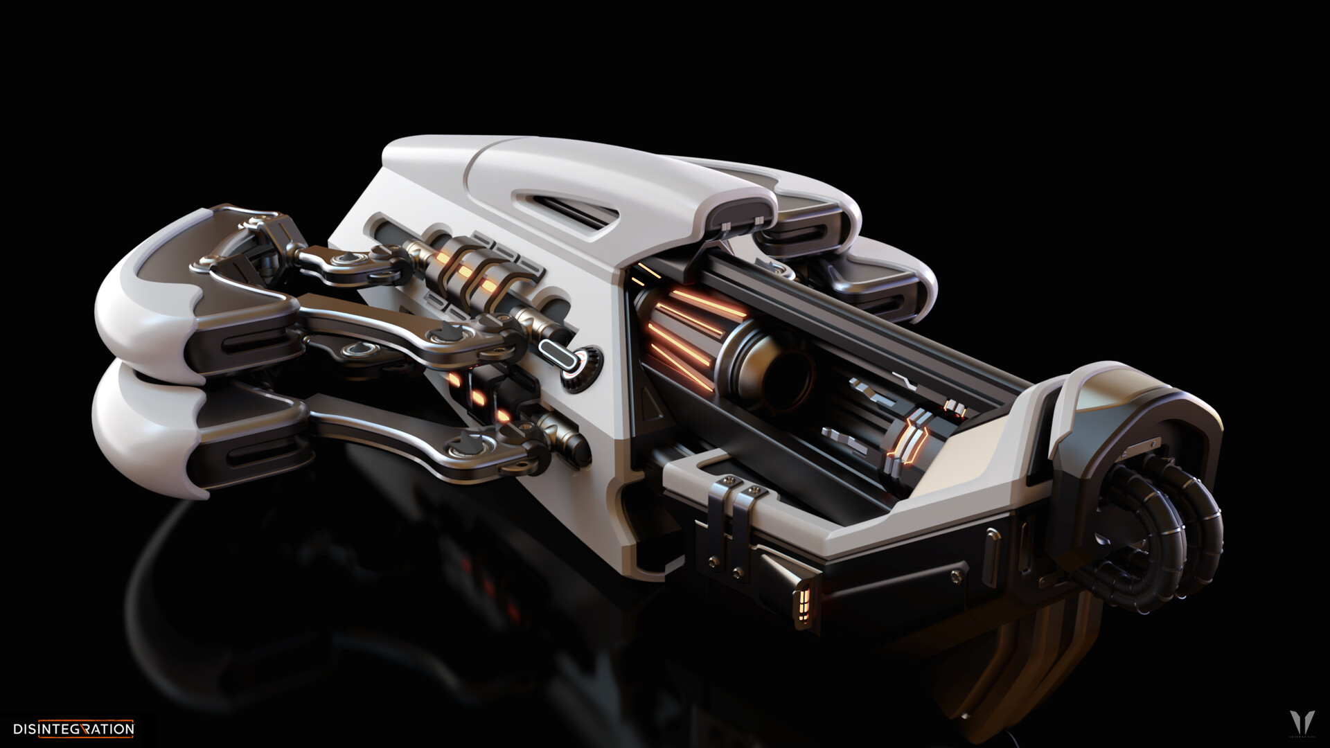 Julia Li👽 - Javelin gun from Disintegration Game