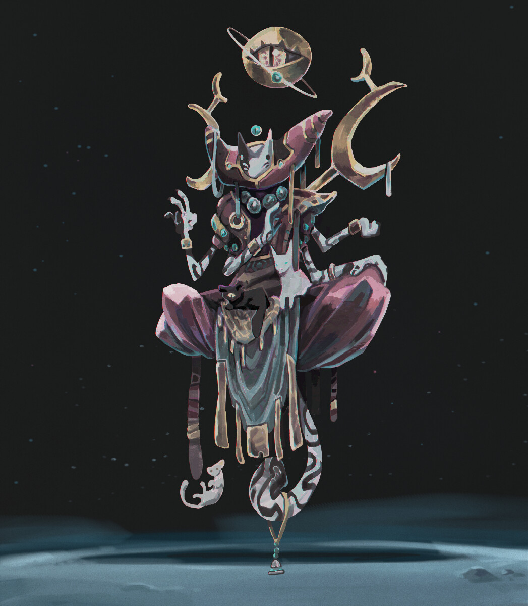 ArtStation - Box of mystery - Moon oracle