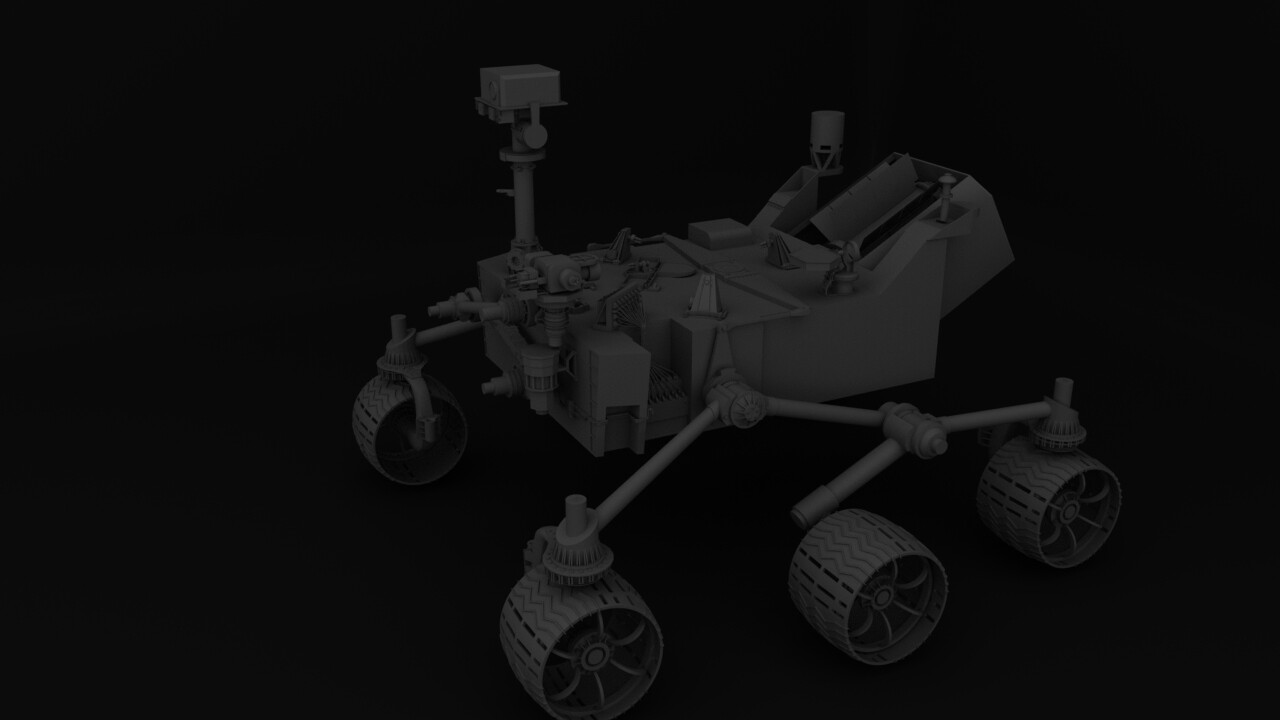 ArtStation - curiosity rover