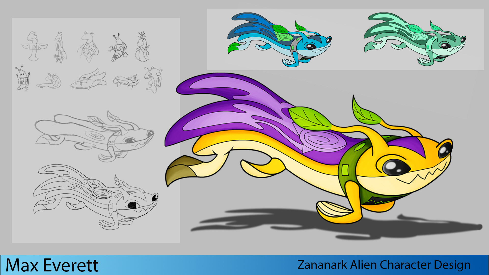 Cute Alien Concept Art