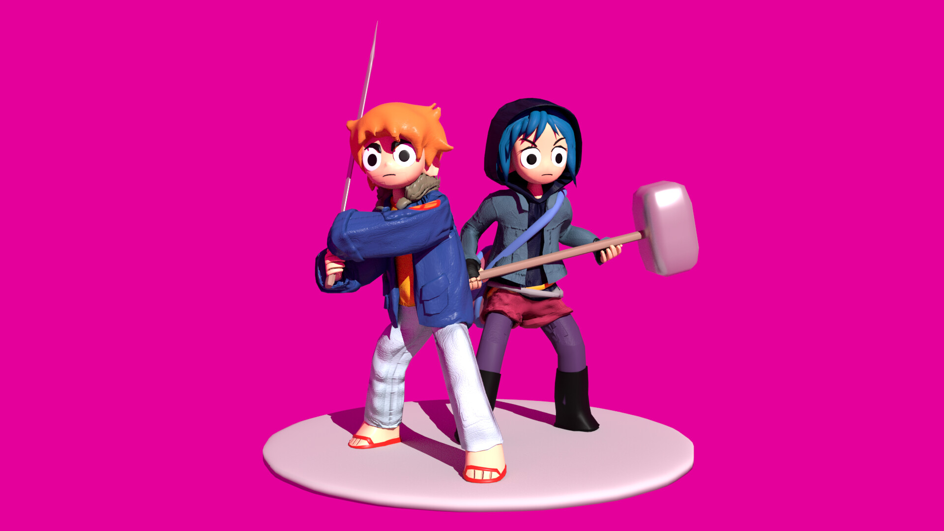 Adele Brougham - Scott Pilgrim & Ramona Flowers (comic version)