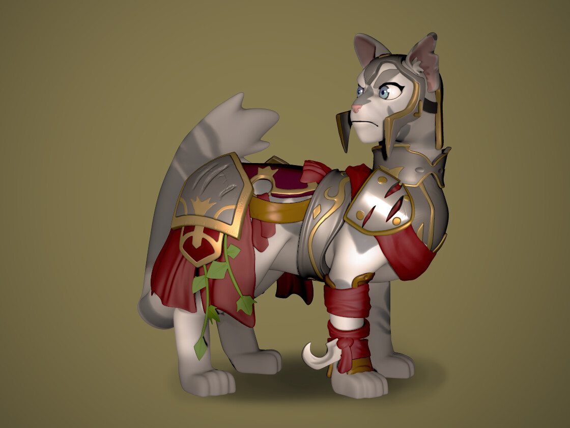 ArtStation - Warrior Cats- Ivypool