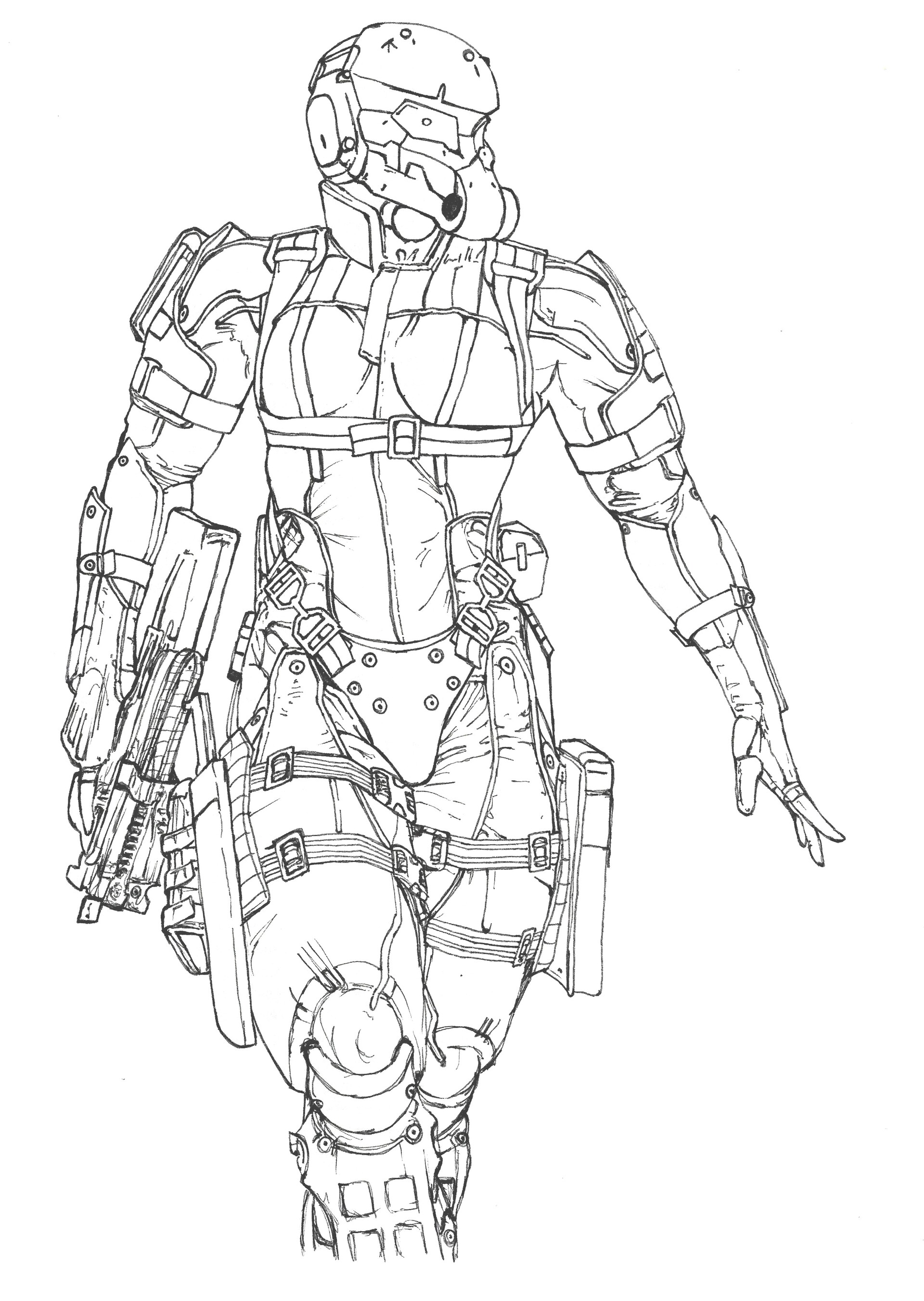 metal gear coloring pages