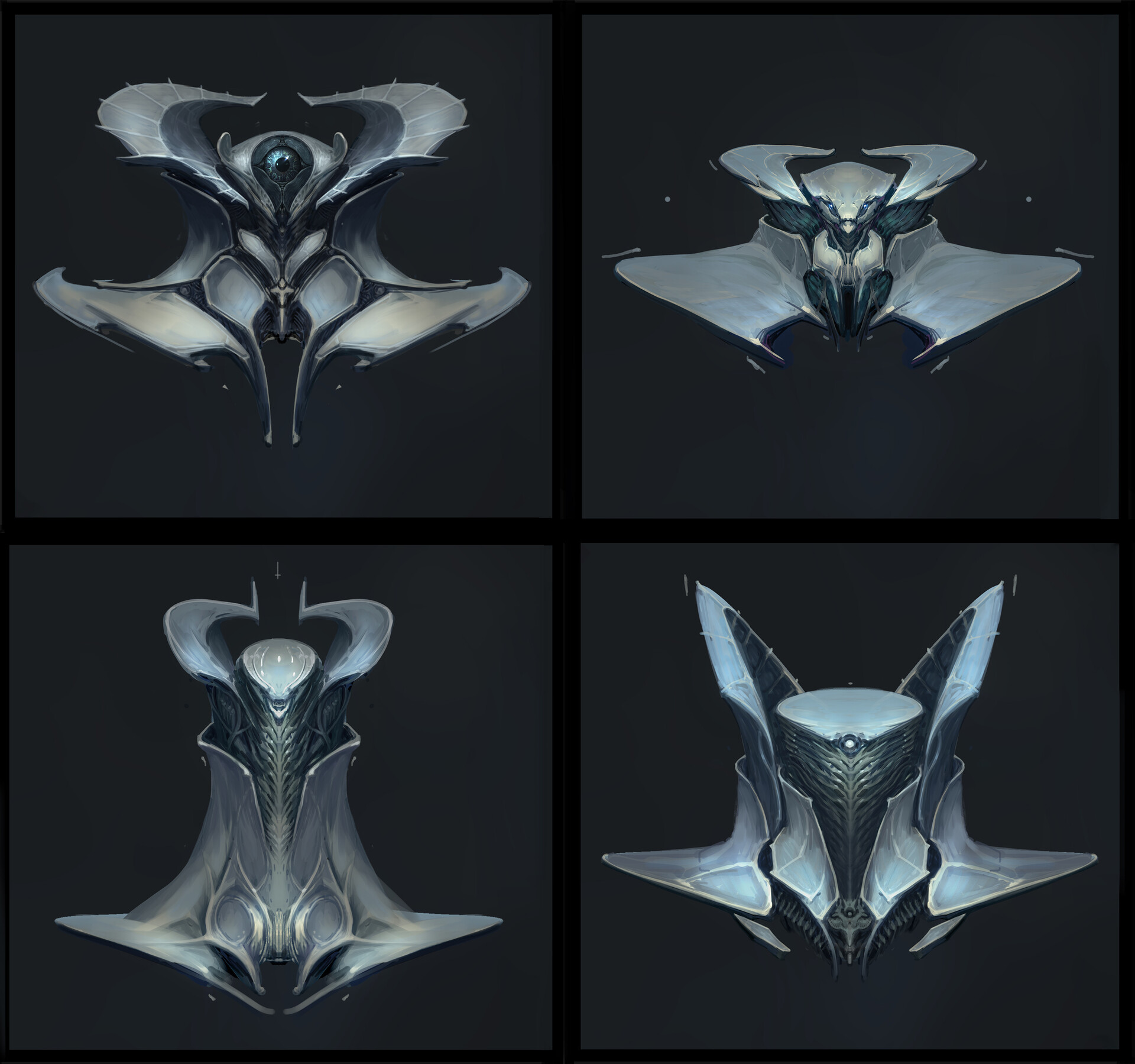 ArtStation - Spooky aliens design