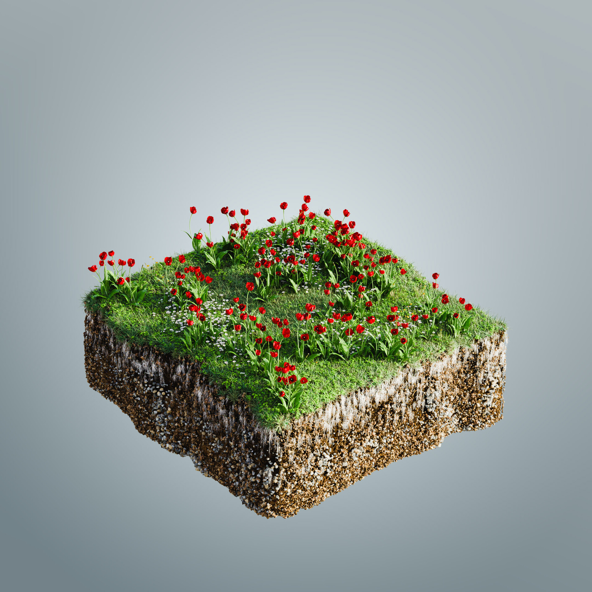 ArtStation - Cross-section of nature