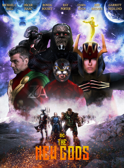 ArtStation - Jack Kirby's New Gods Fan Poster