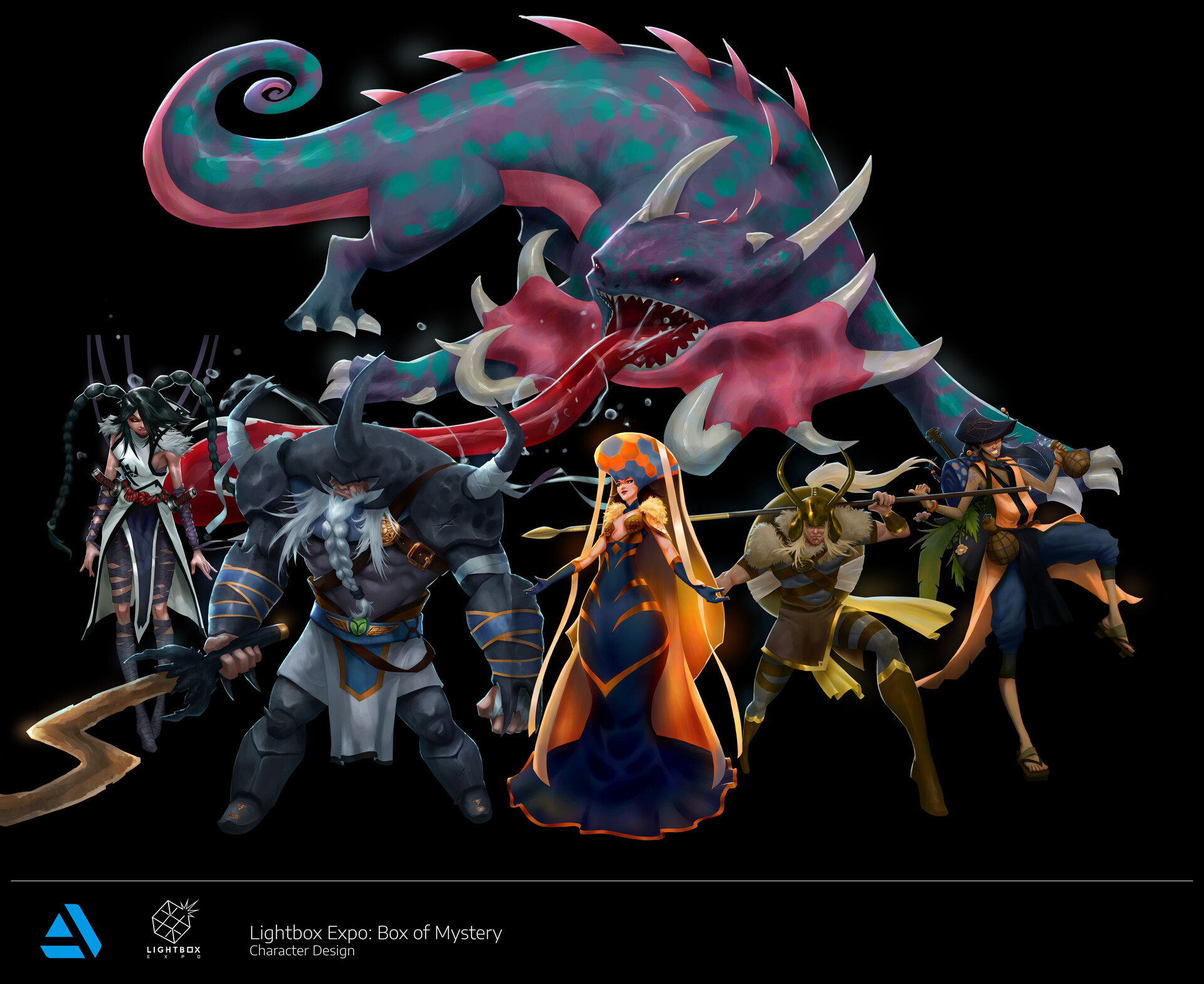 ArtStation - Lightbox Expo Character Design Challenge