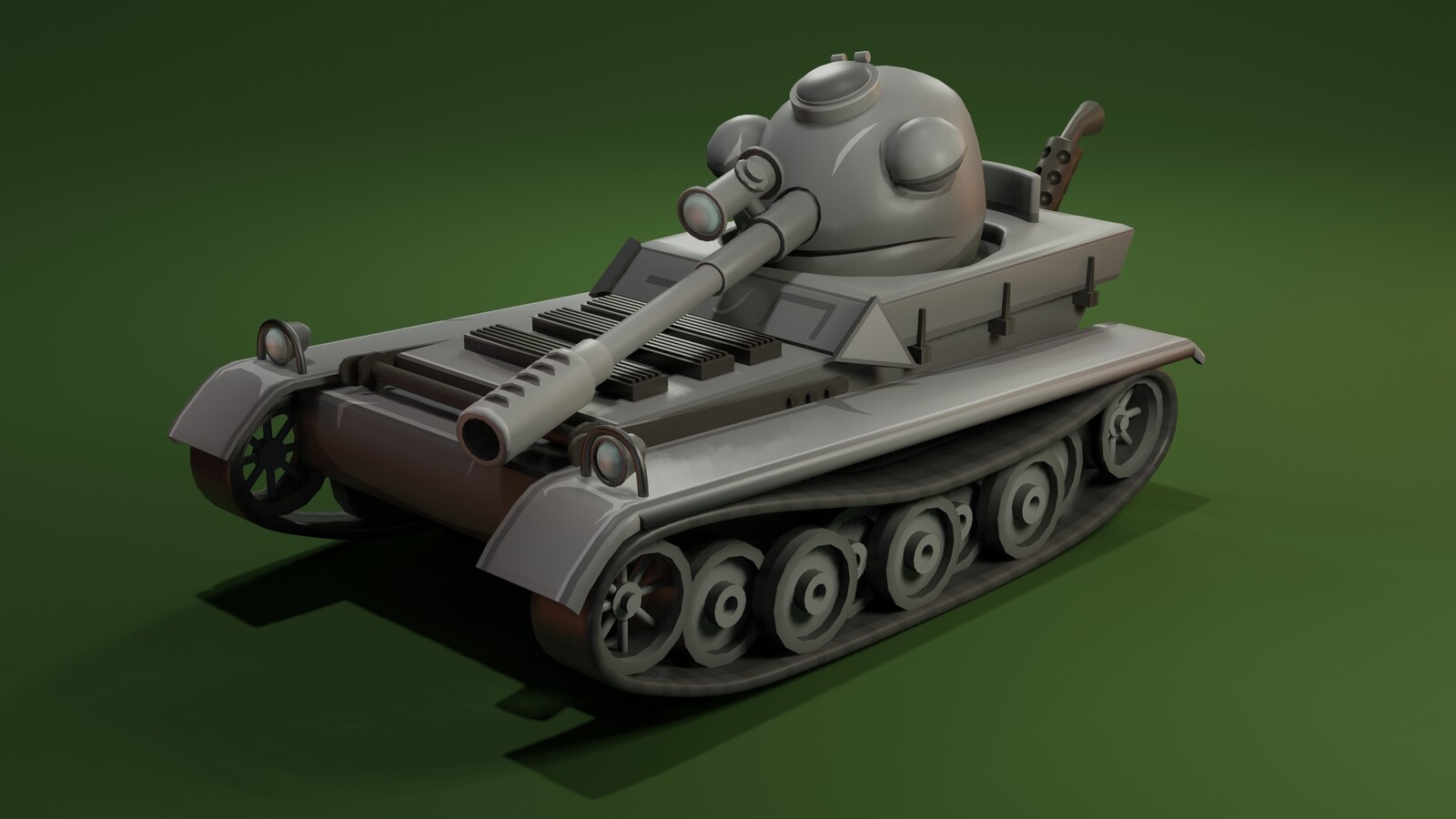 Sergey Markov - Low Poly Tank