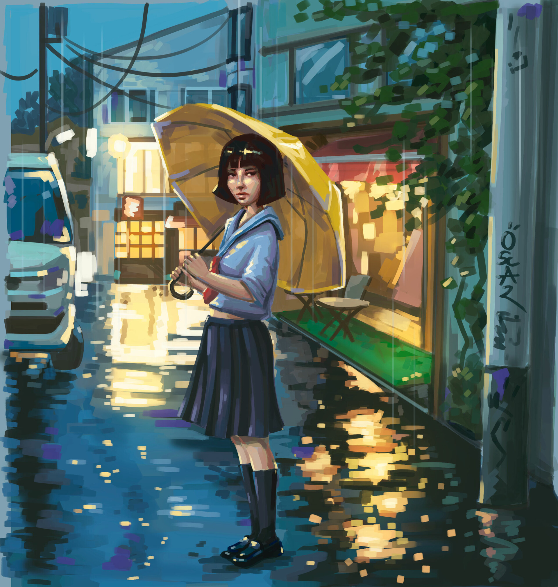 ArtStation - Everyday scenes 日常のシーン