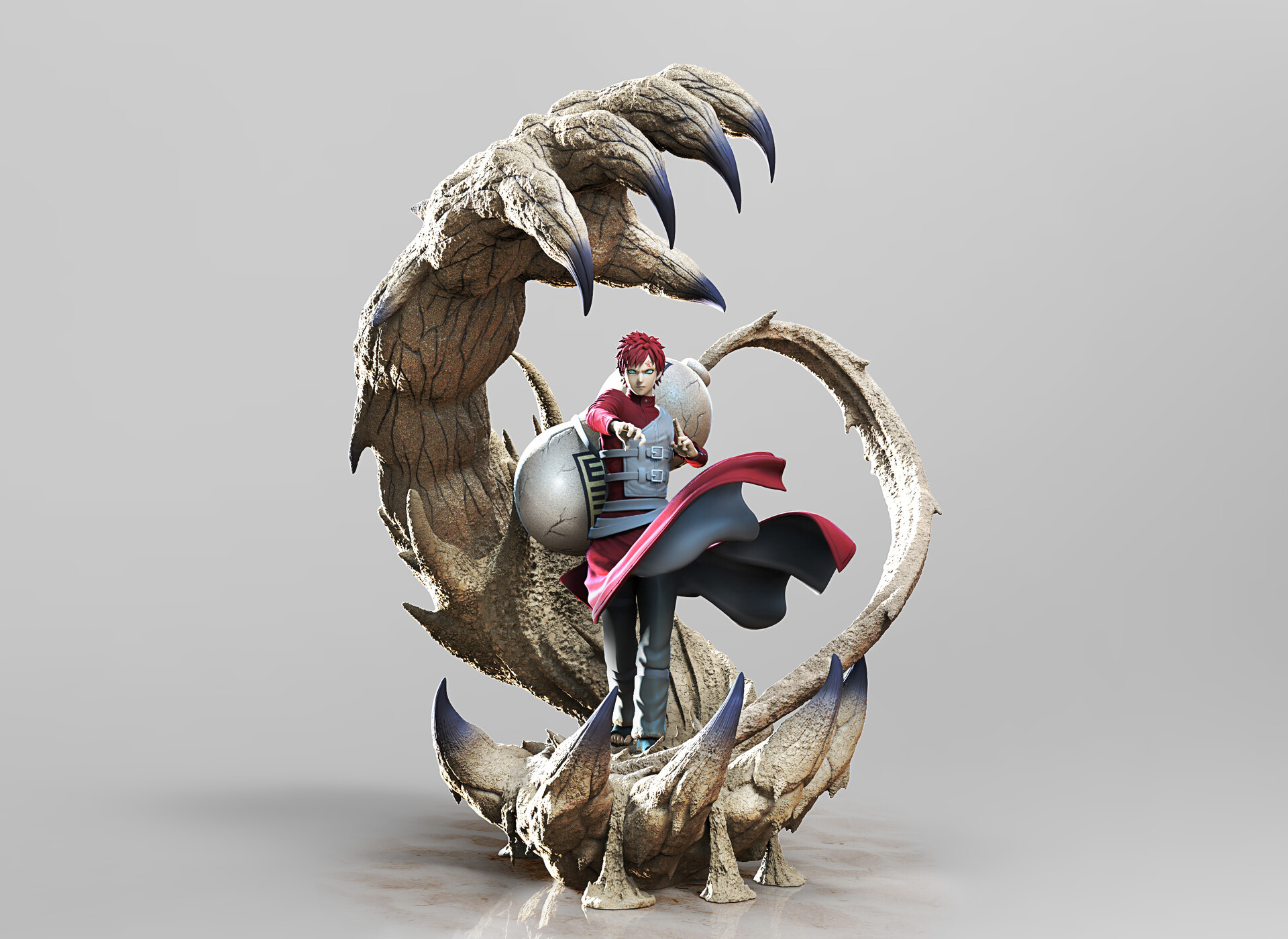ArtStation - Gaara of the Sand