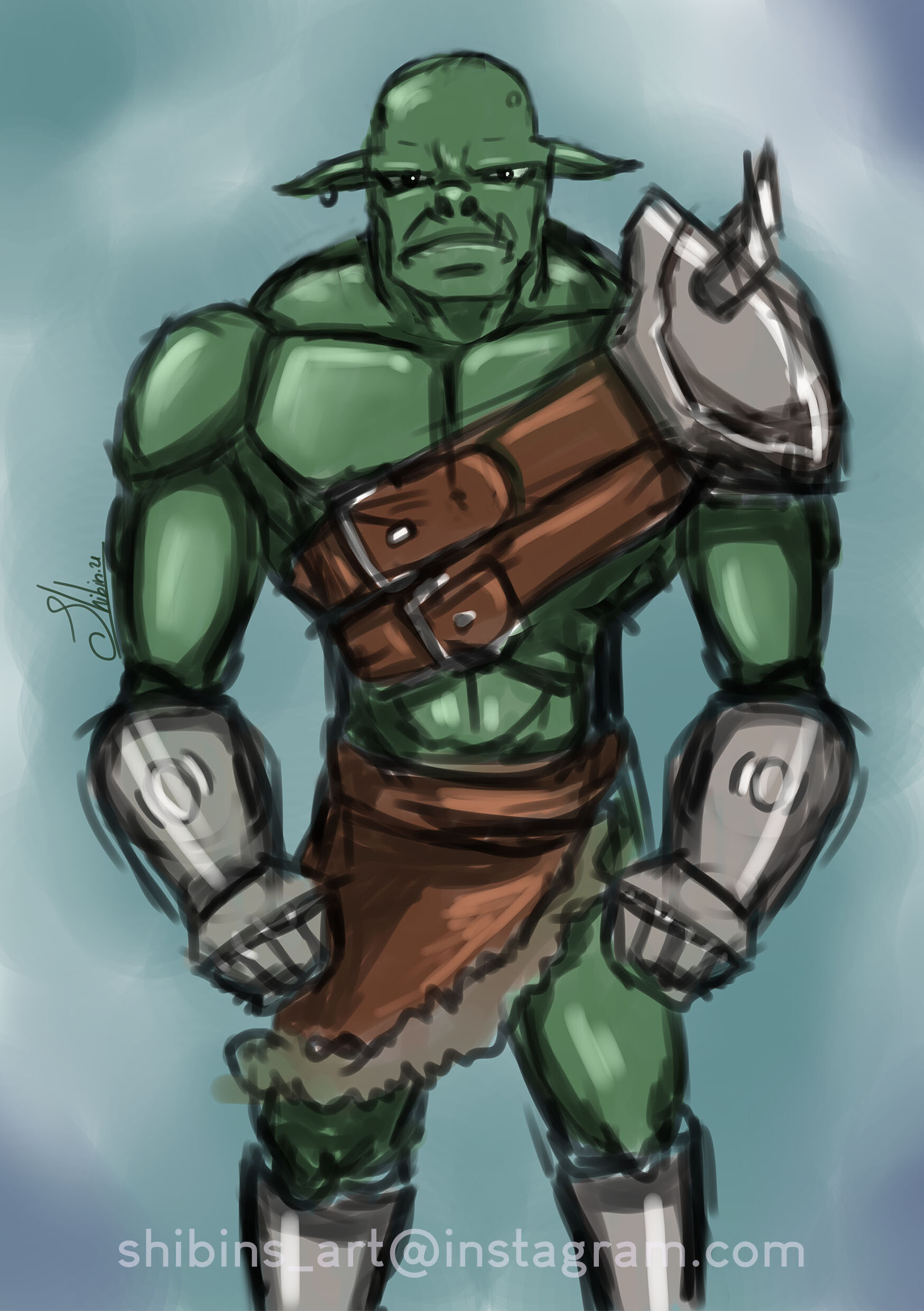 ArtStation - the orc