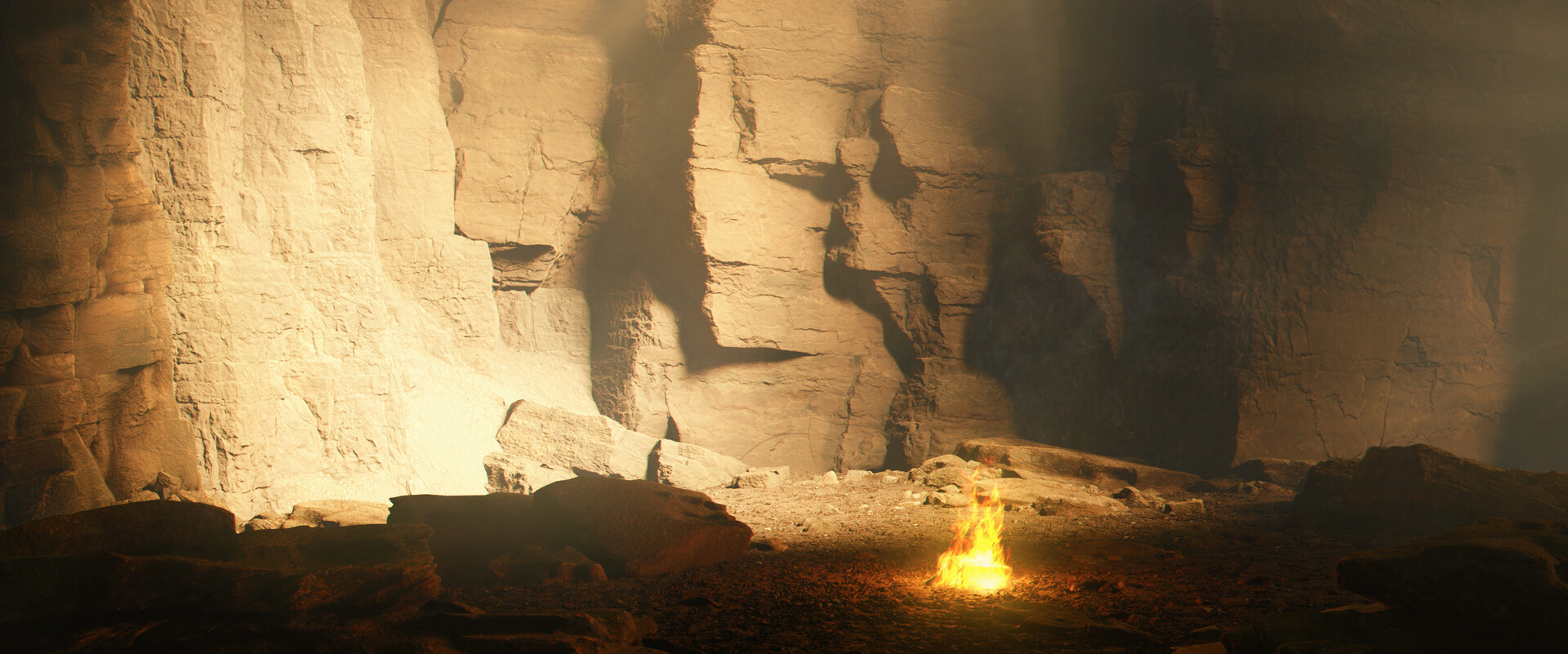 ArtStation - Desert Cave