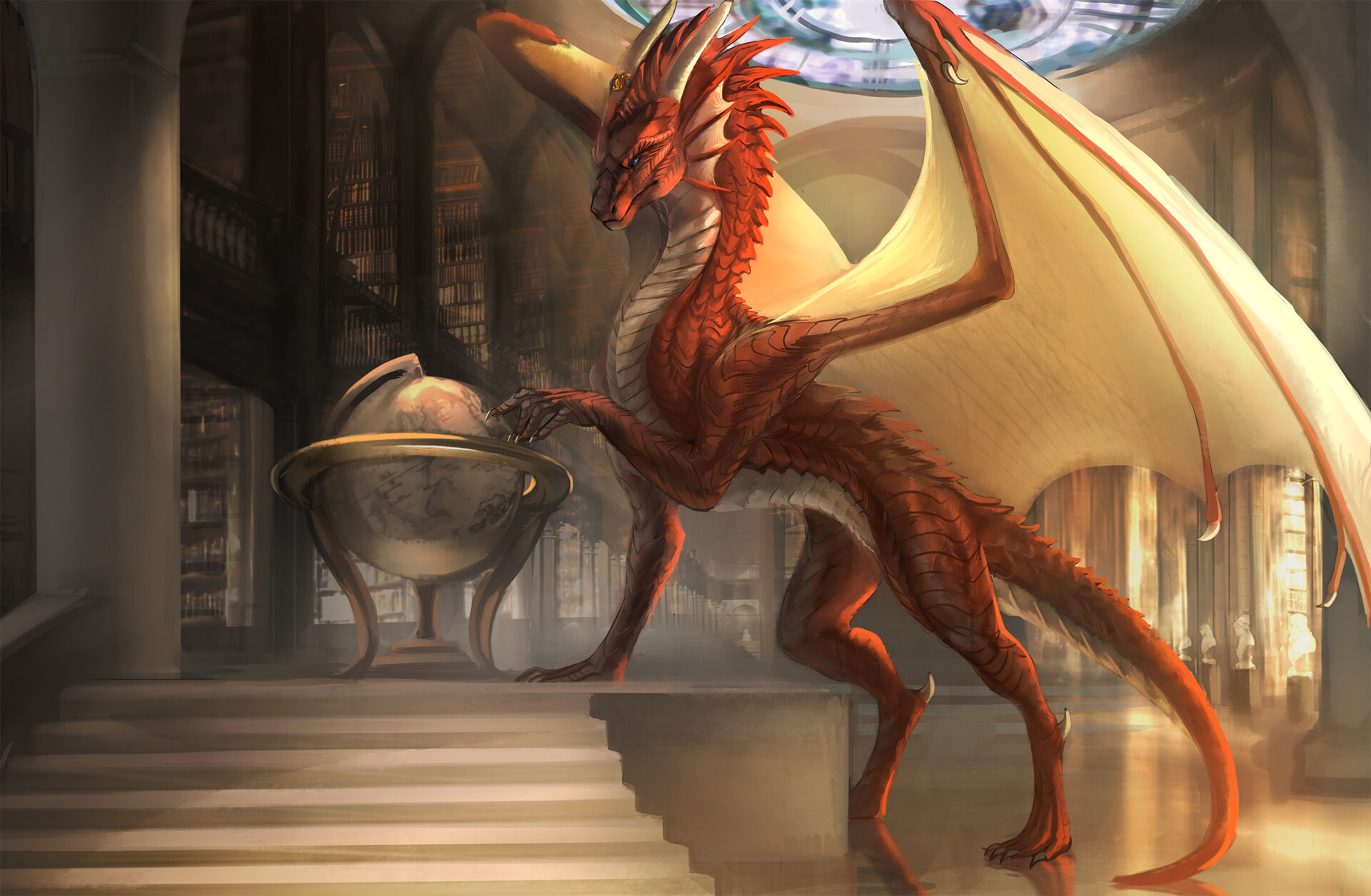 ArtStation - Dragon and Atlas