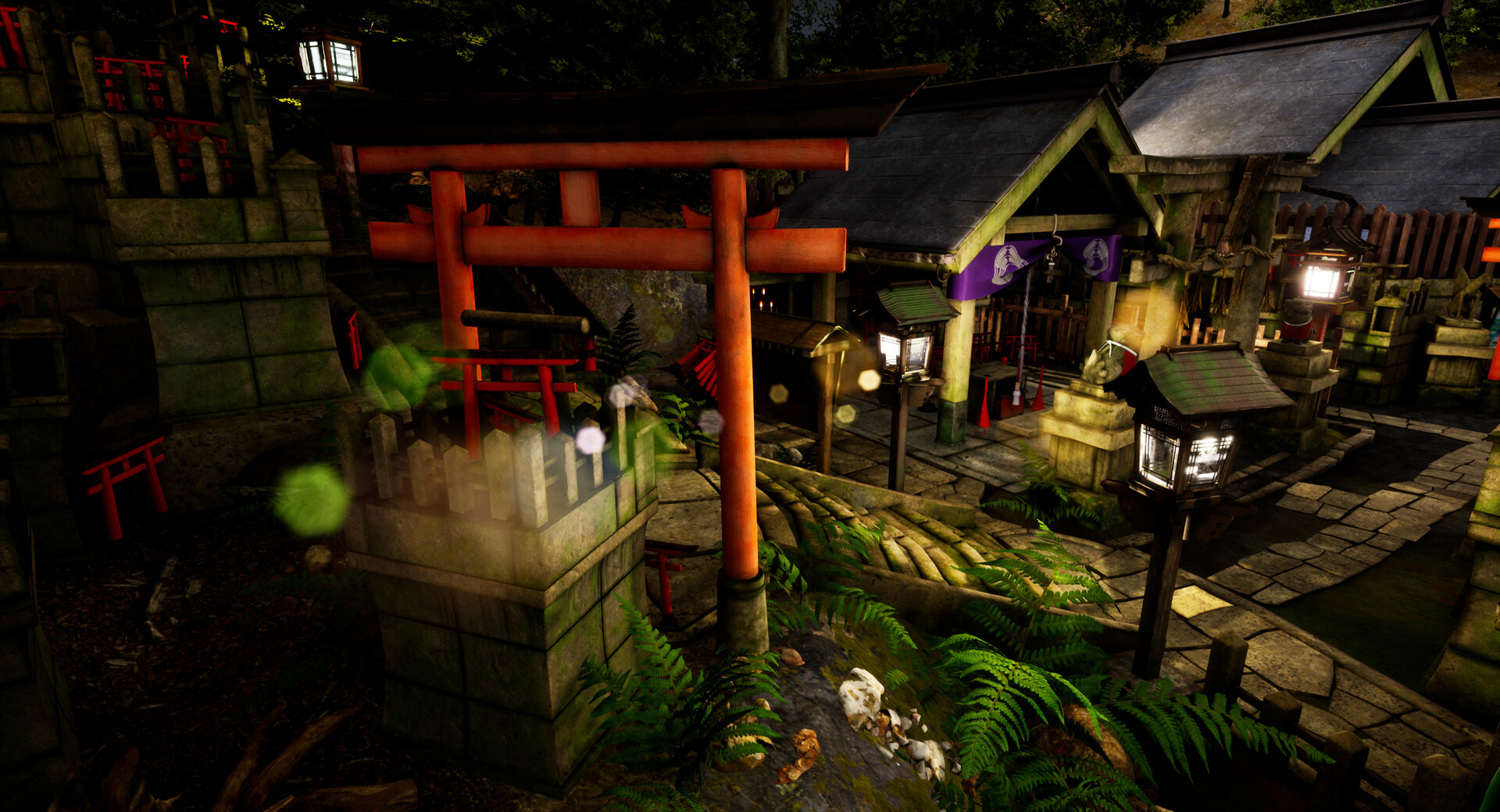 Juan García Hueso - UE4 Mitsurugisha - Fushimi Inari Taisha