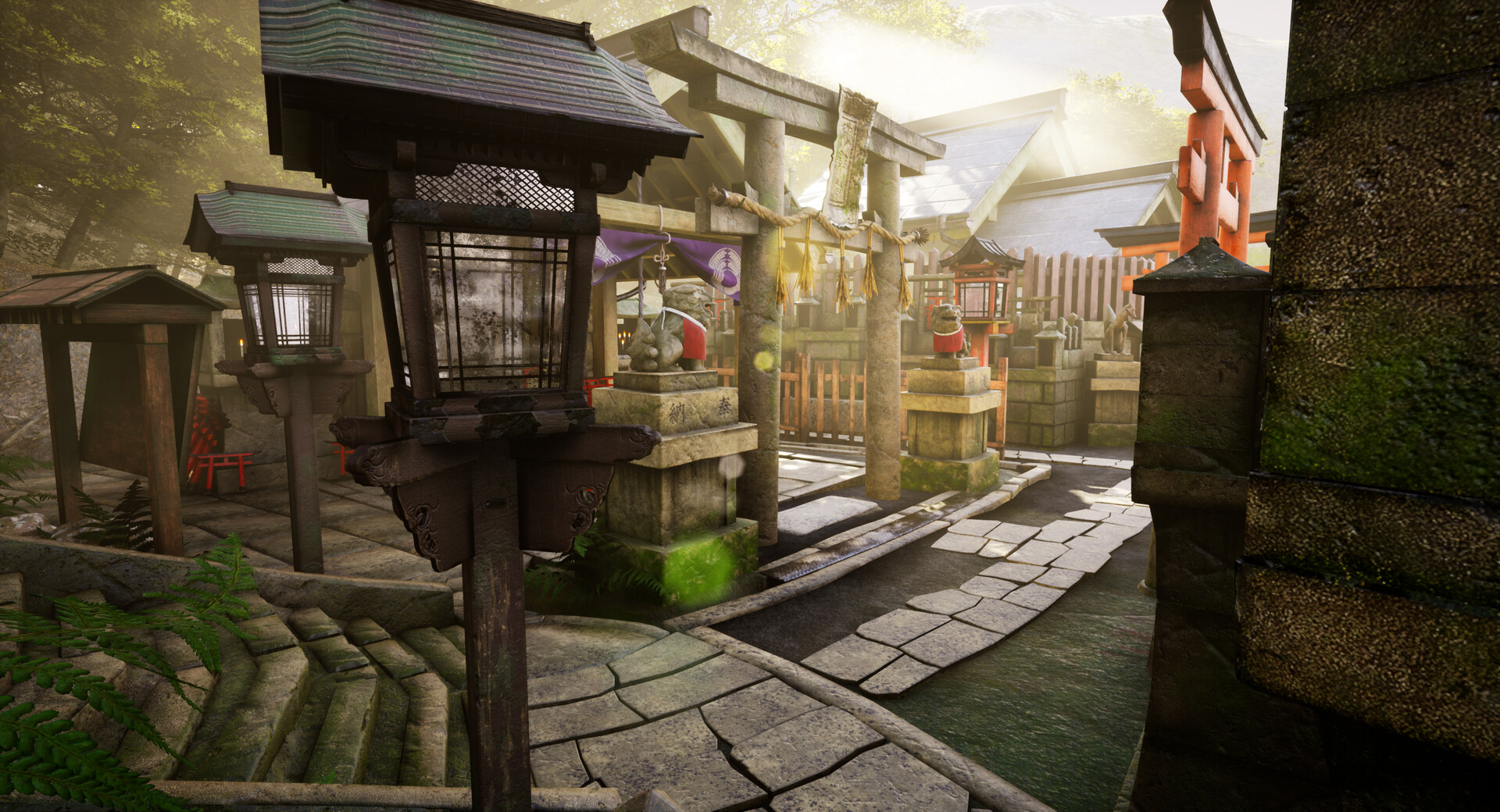 Juan García Hueso - UE4 Mitsurugisha - Fushimi Inari Taisha