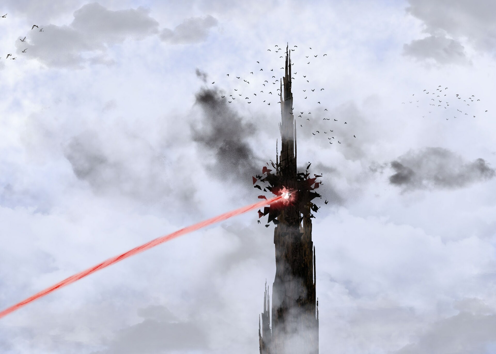 ArtStation - The dark tower