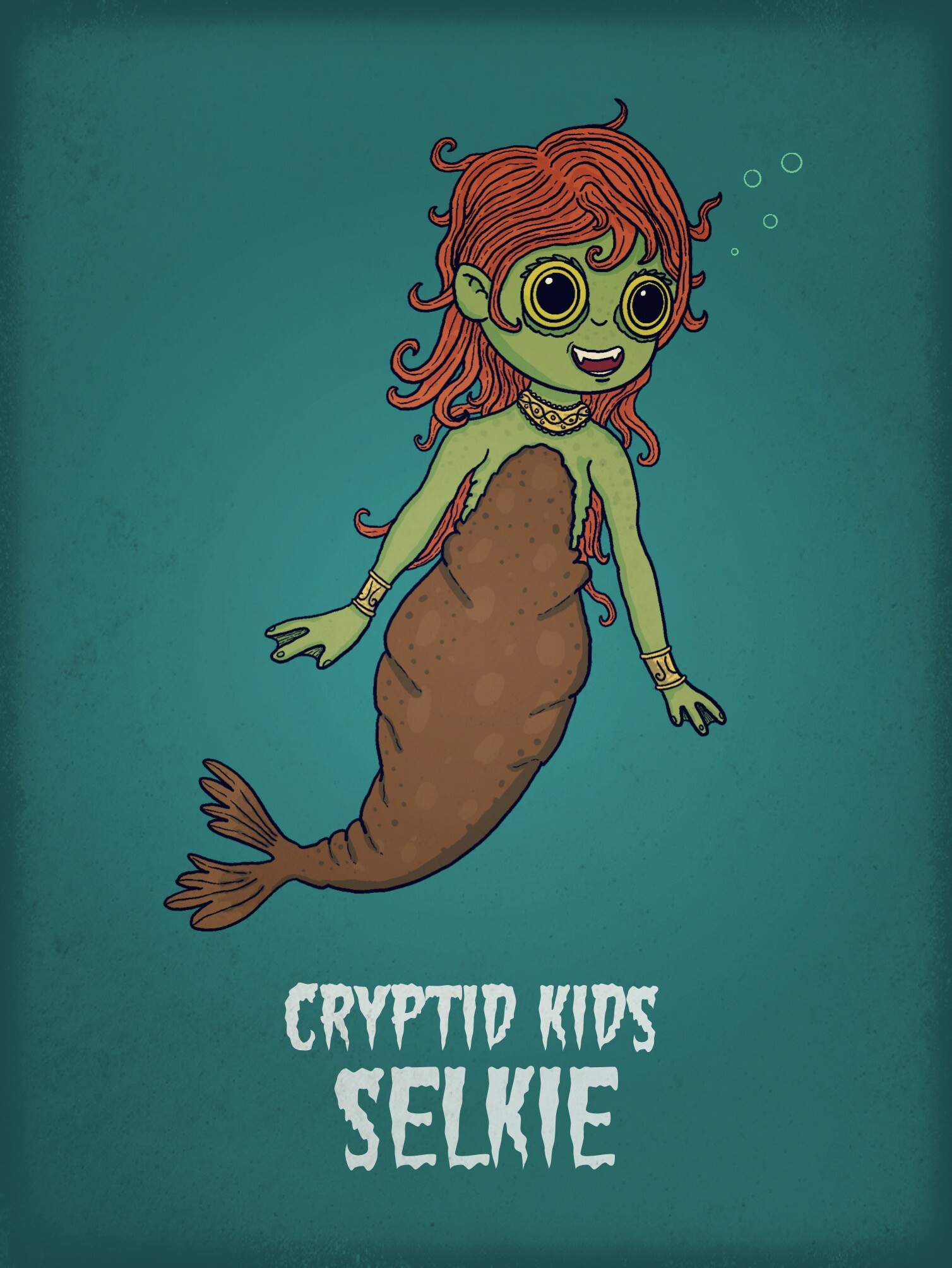 ArtStation - Cryptid Kids : Selkie