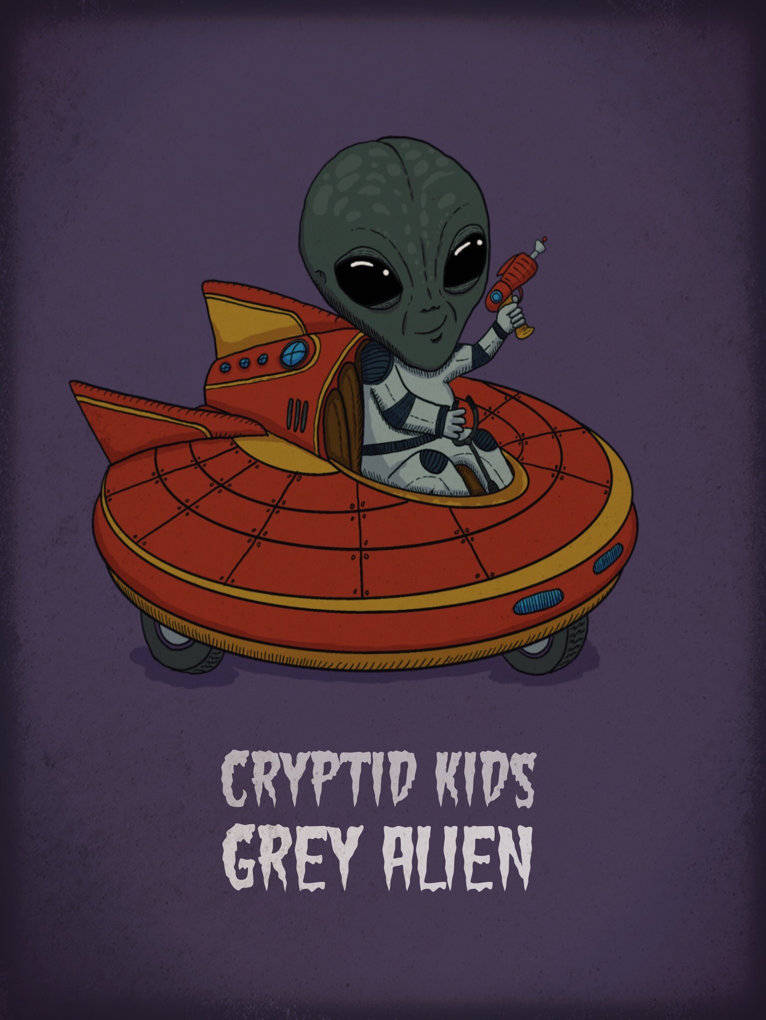 ArtStation - Cryptid Kids : Grey Alien