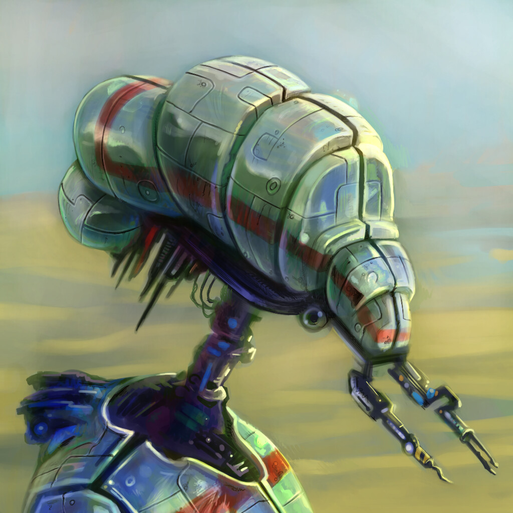 ArtStation - Robot study