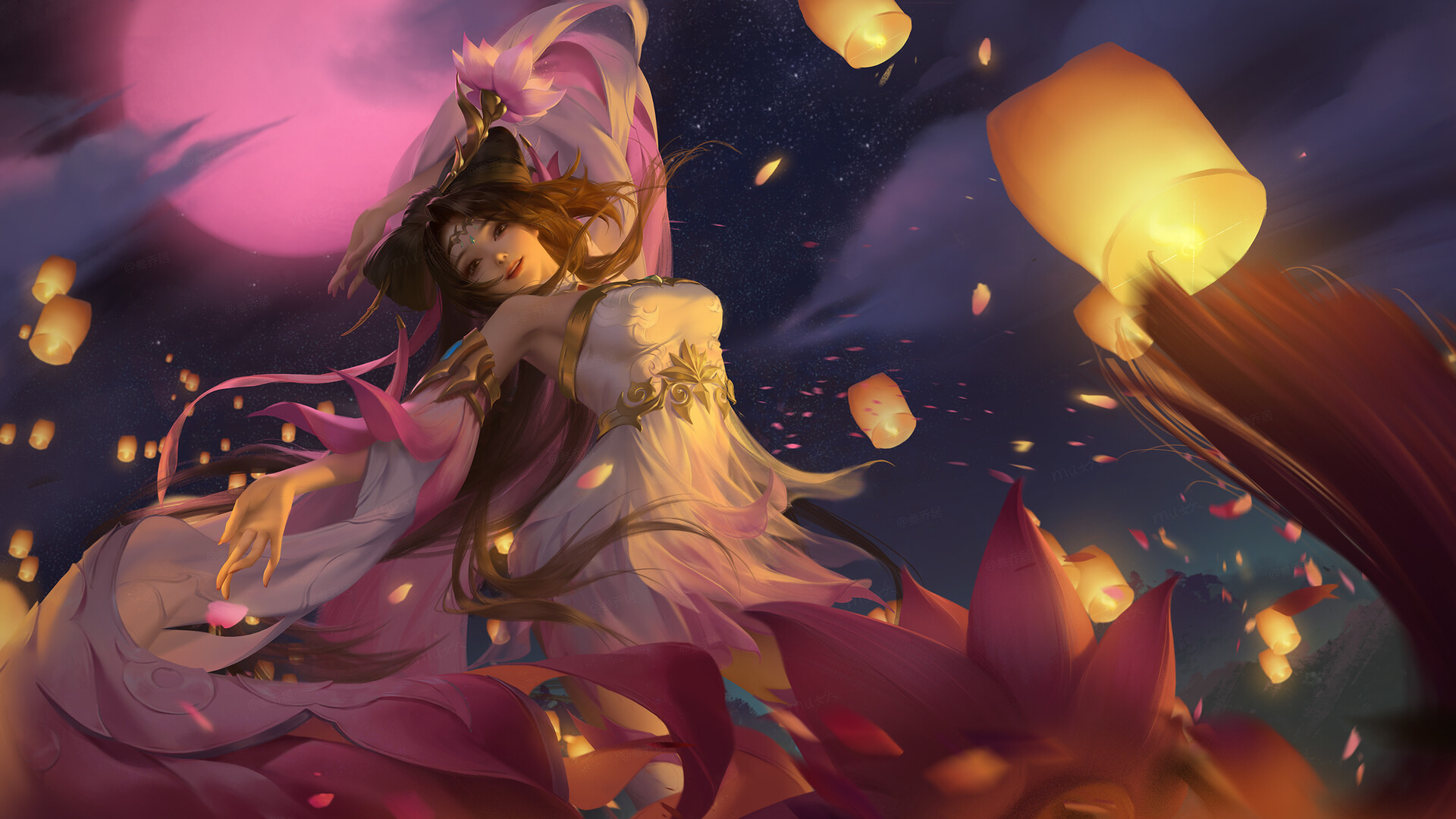 li-miao-diaochanbizhi.jpg (1920×1080)图片_原画（王者 LOL）图片素材-花瓣网