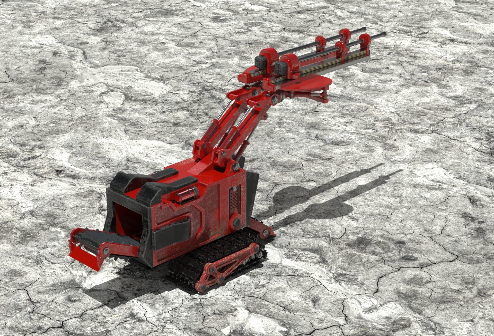 Dean Mamnev - Pecker - Unmanned Mining Drone