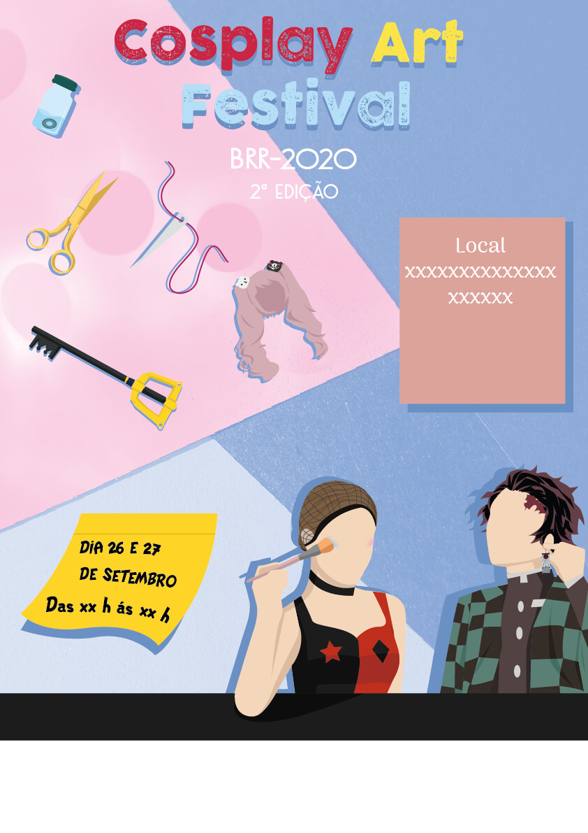 ArtStation - Proposal for the 2020 Cosplay Art Festival Contest