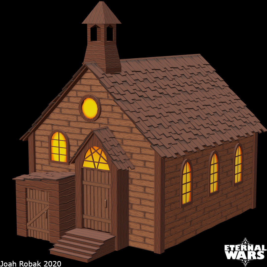 ArtStation - Church Building