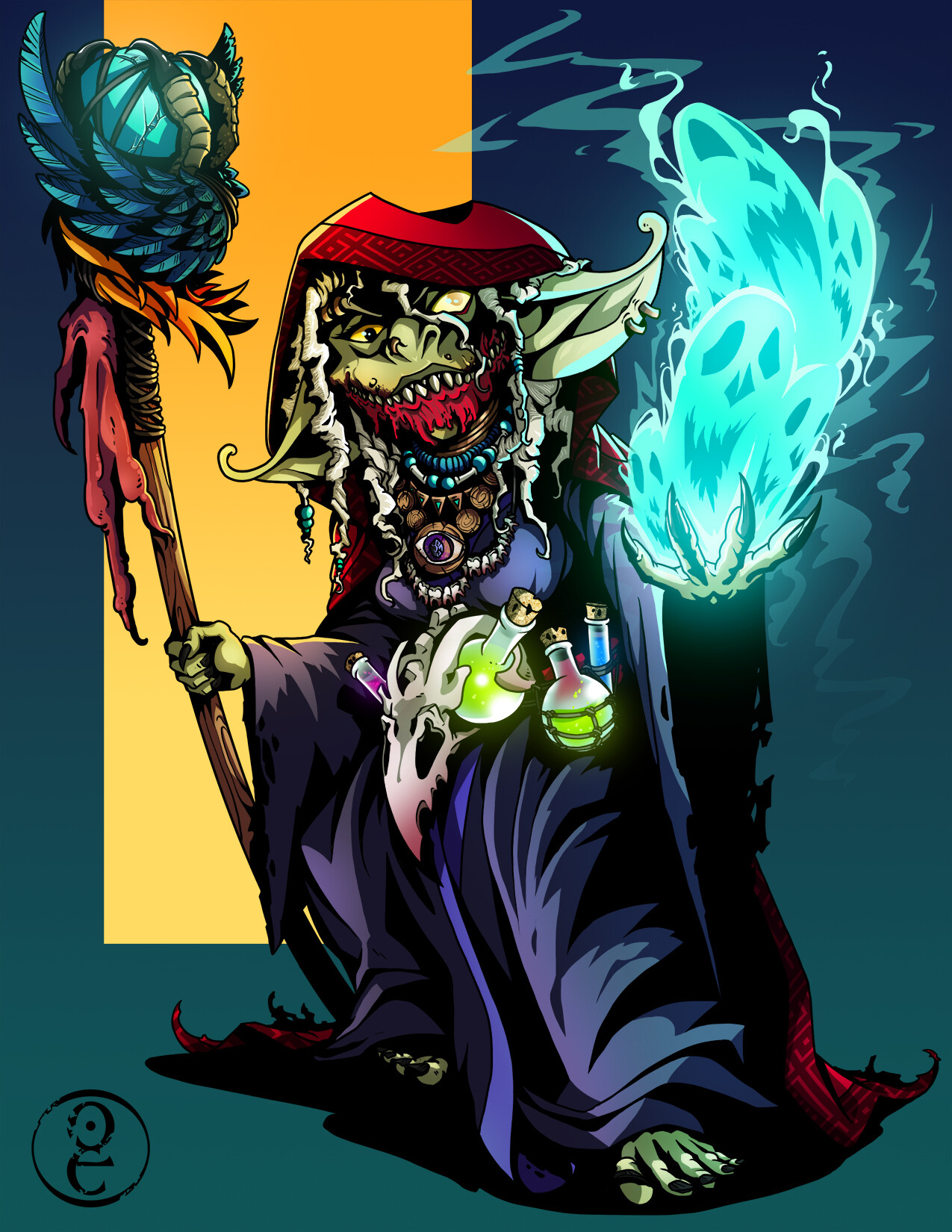 ArtStation - The Red Witch