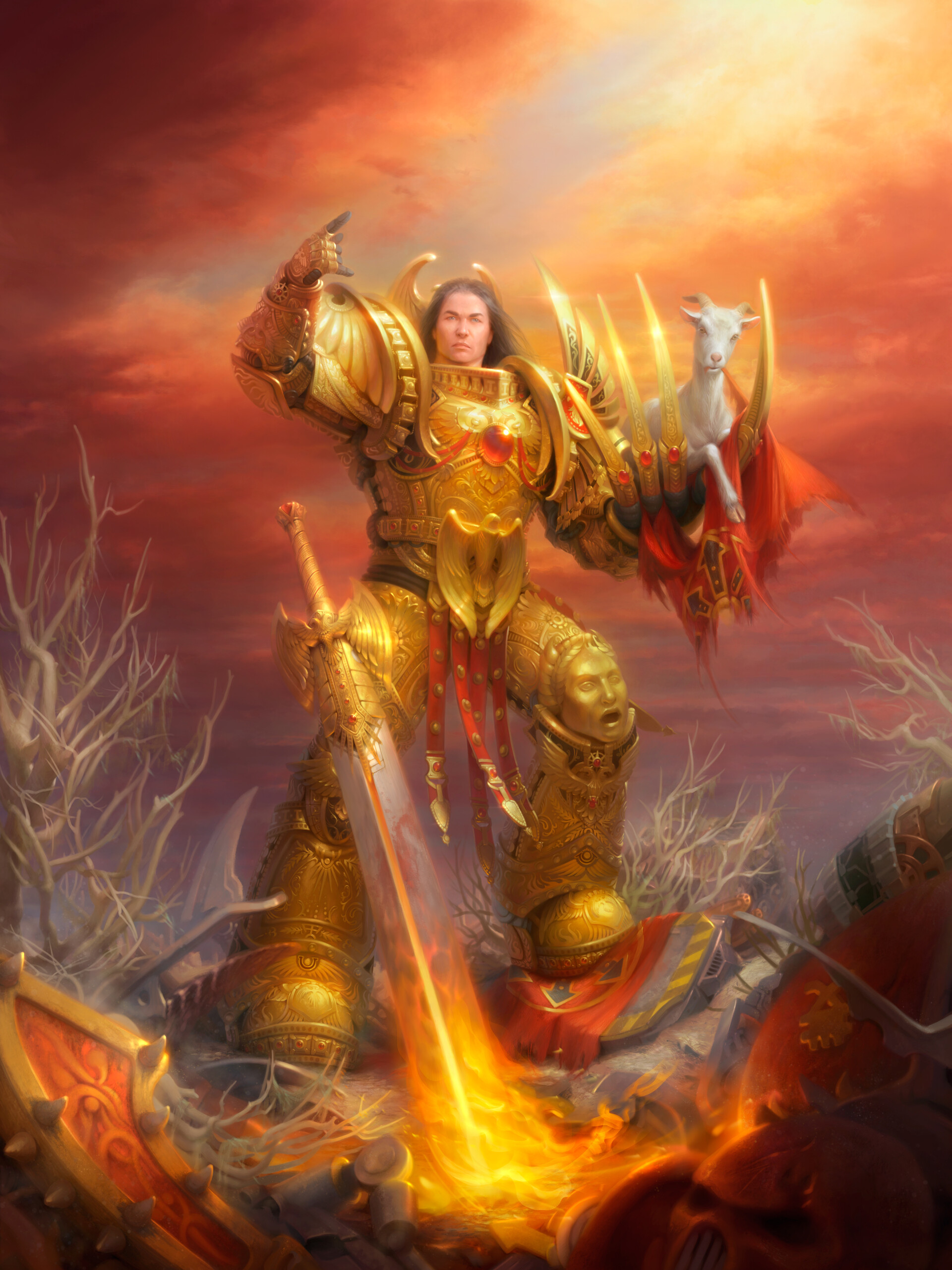 ArtStation - The Emperor's Goat