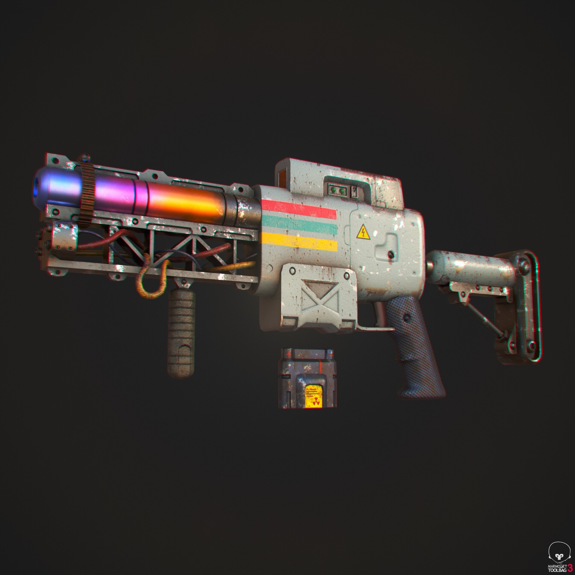 ArtStation - Laser Gun