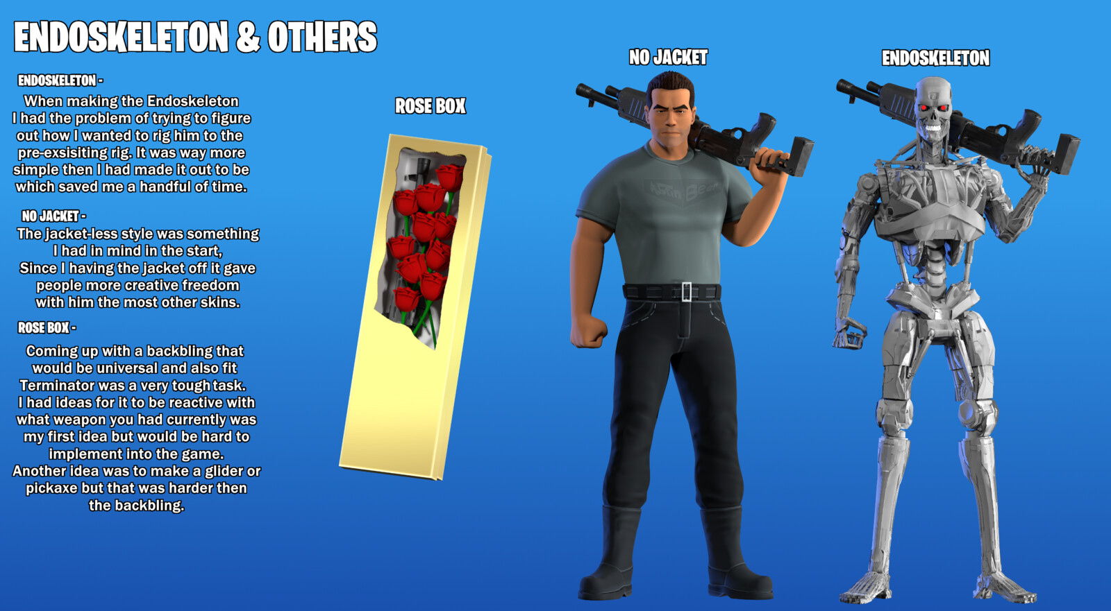 Austin Faulk - Terminator Skin Concept (Fortnite)